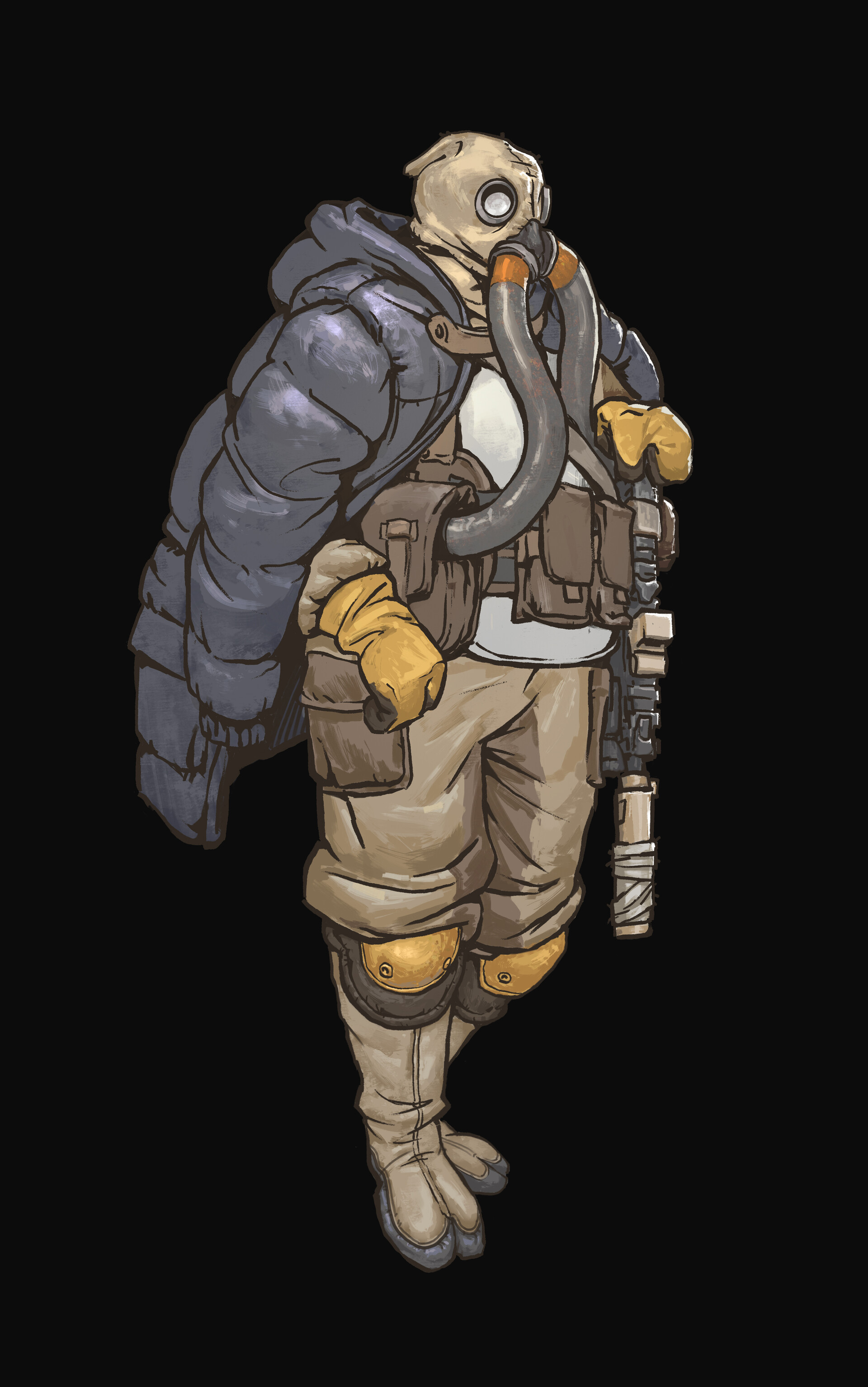 Mikhail Lipovsky - Some post apocalyptic squad