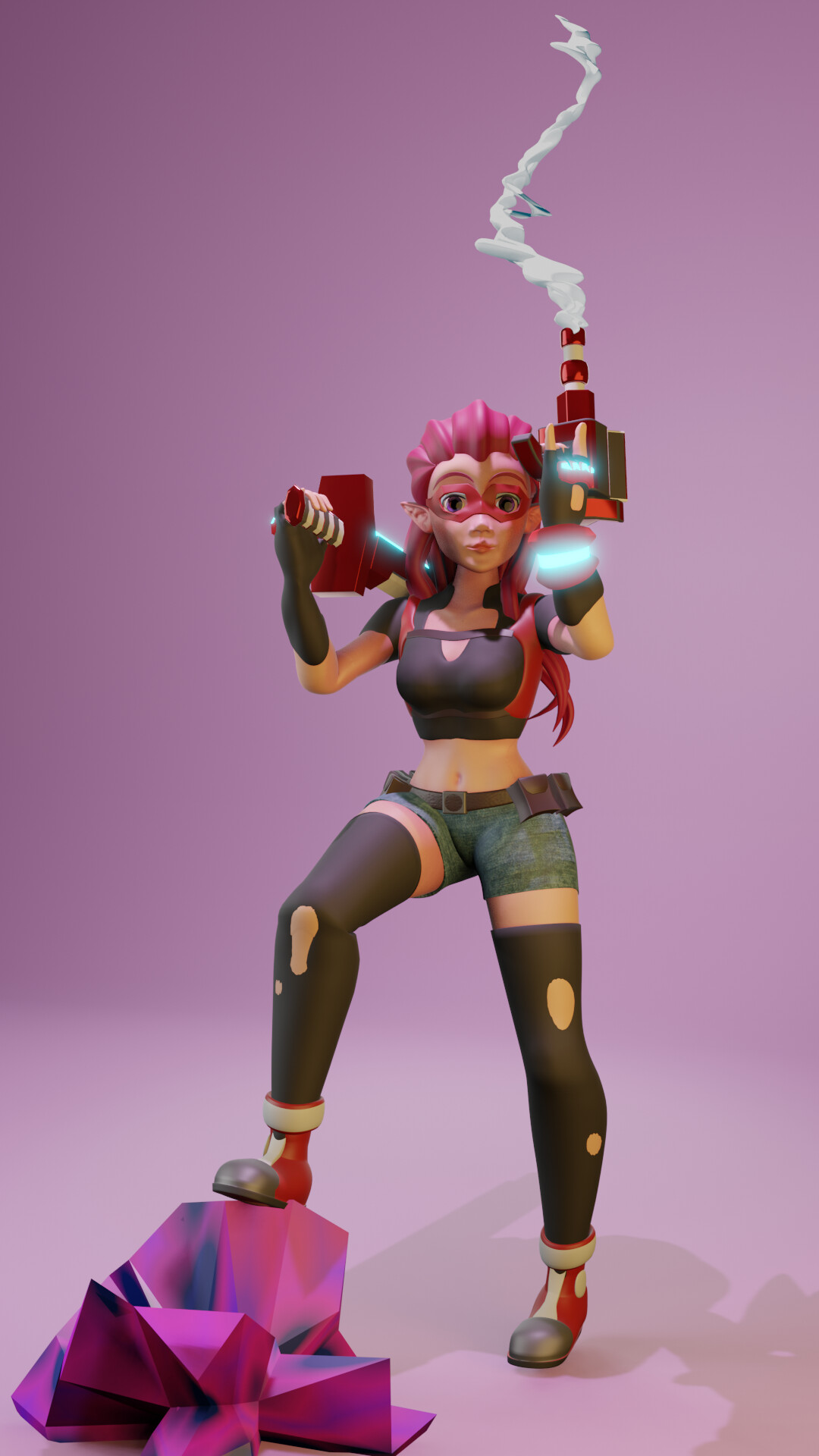 ArtStation - Scrap Raider Sonia