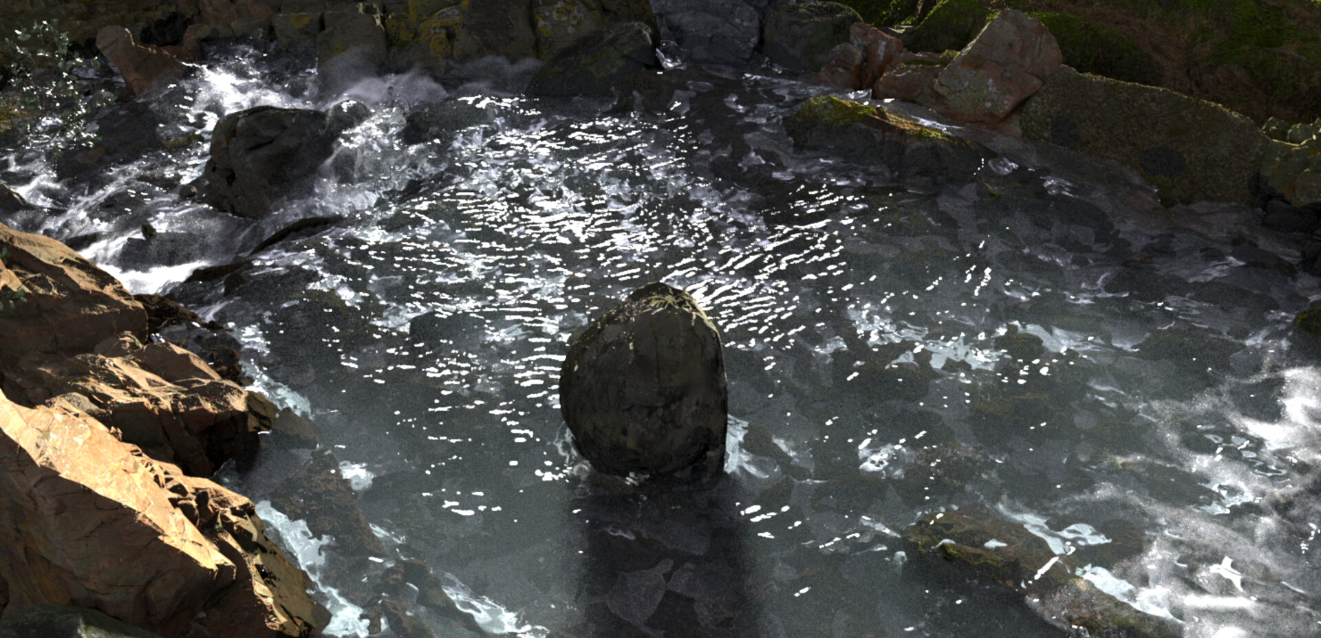 ArtStation - Small Stream Flip Simulation