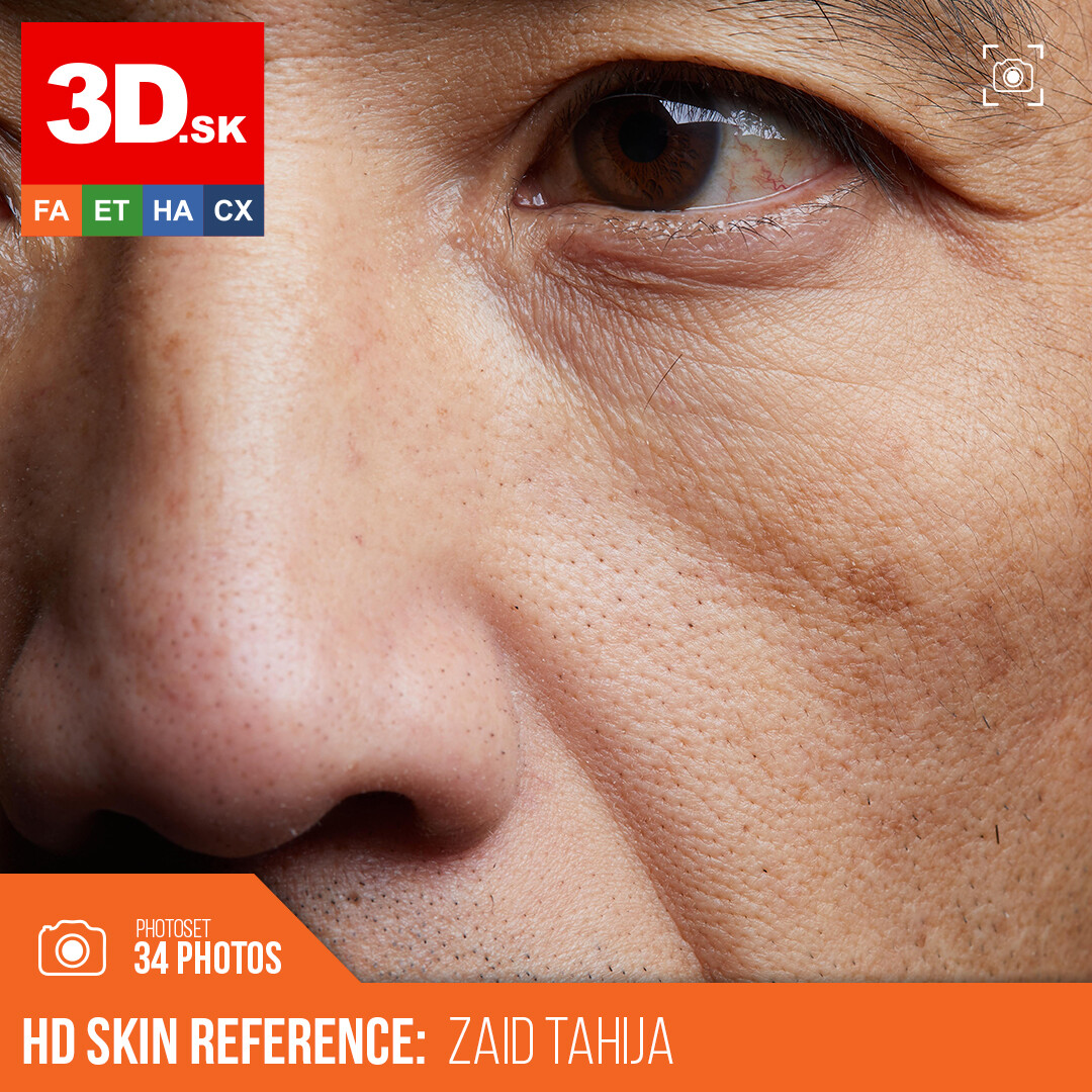 ArtStation - Discover our HD Face Skin References!