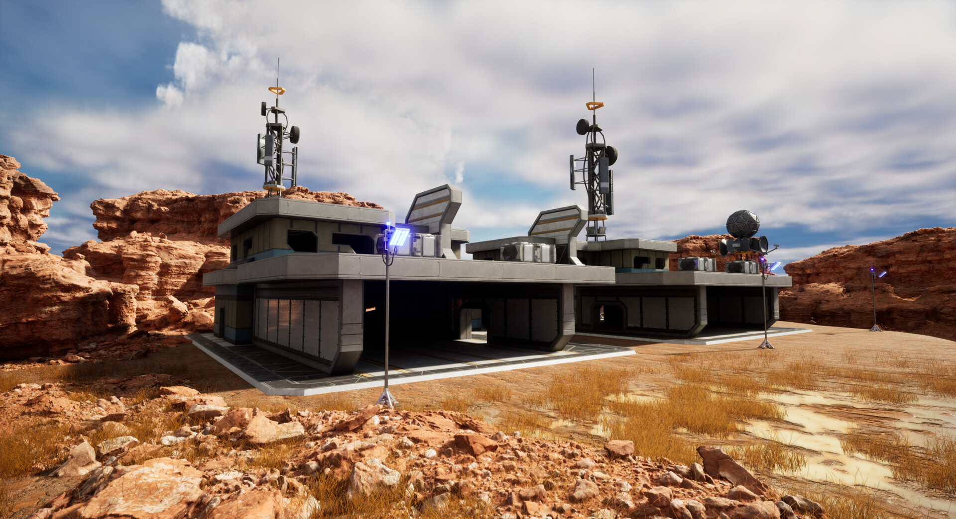 ArtStation - SciFi Outpost Environment [UE5]