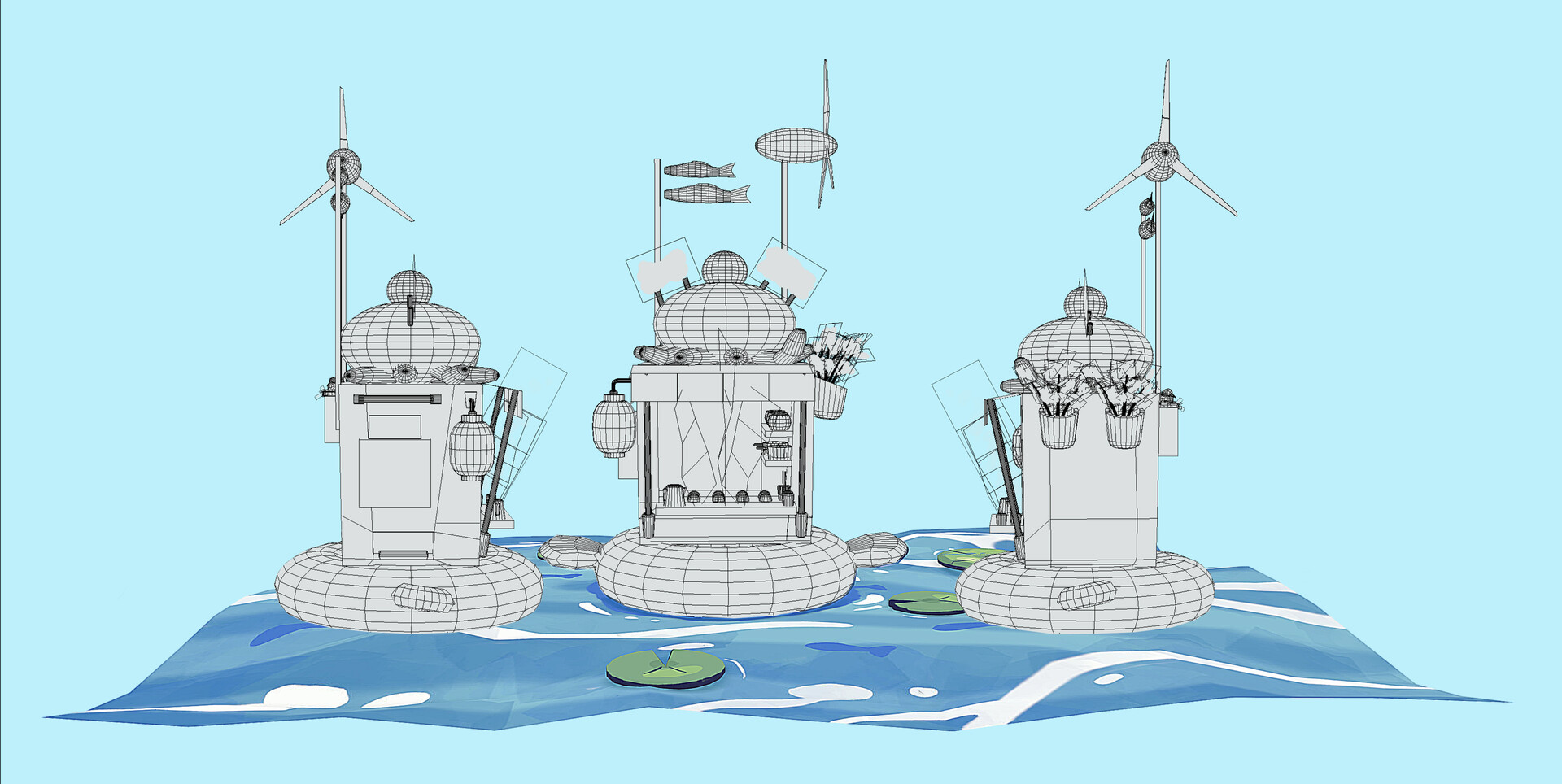 Barbara Sotolongo - Aquatic Takoyaki Stand