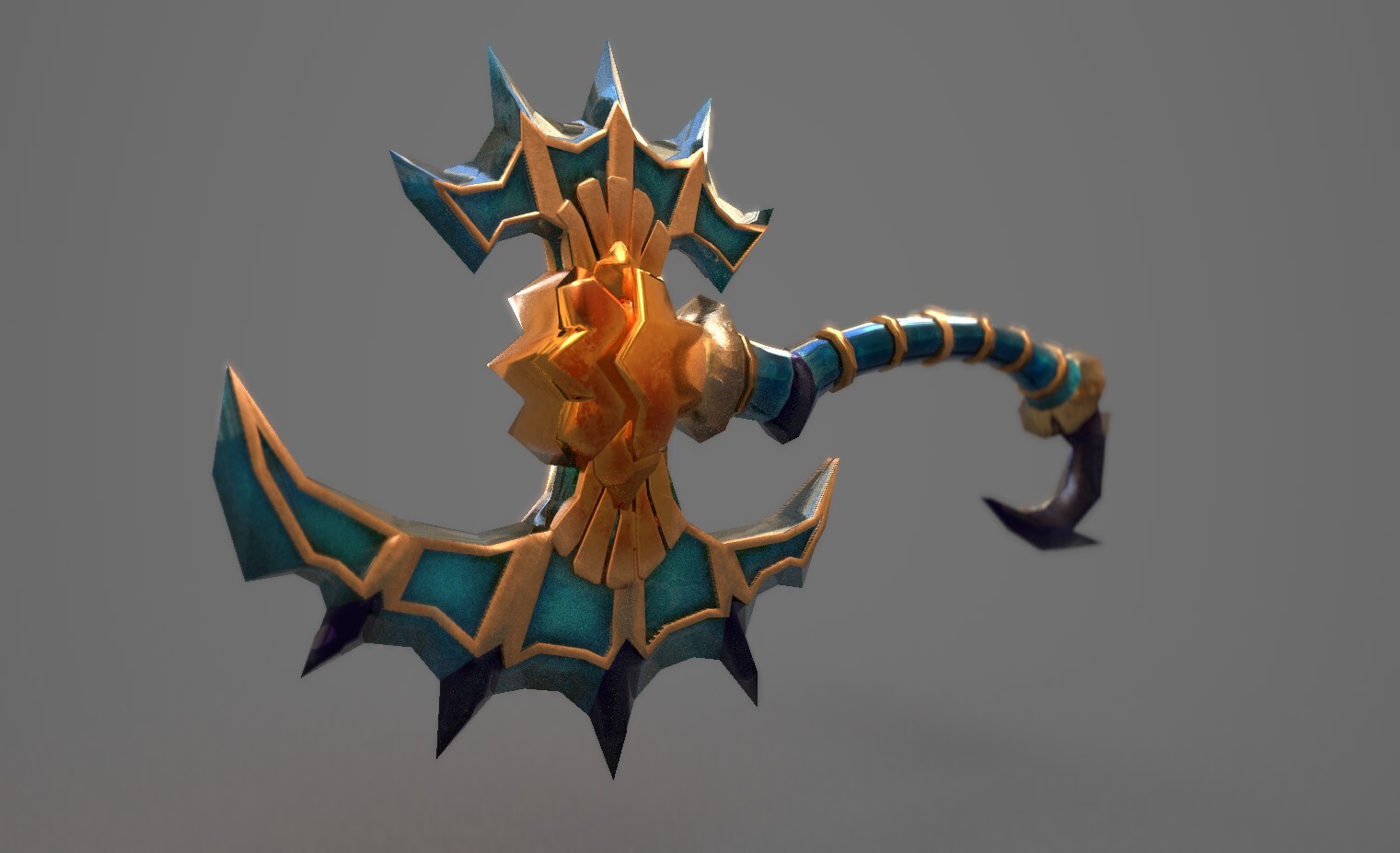 ArtStation - World Of Warcraft Weapons - Thunder Cleaver