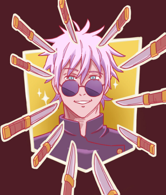 ArtStation - Satoru Gojo - Jujutsu Kaisen fanart