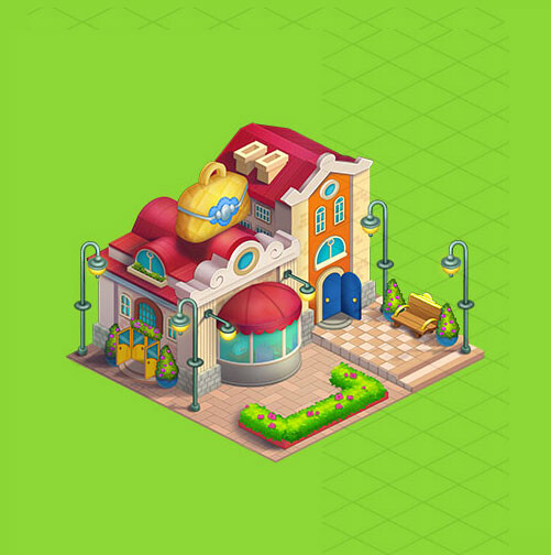 ArtStation - Bags factory progression