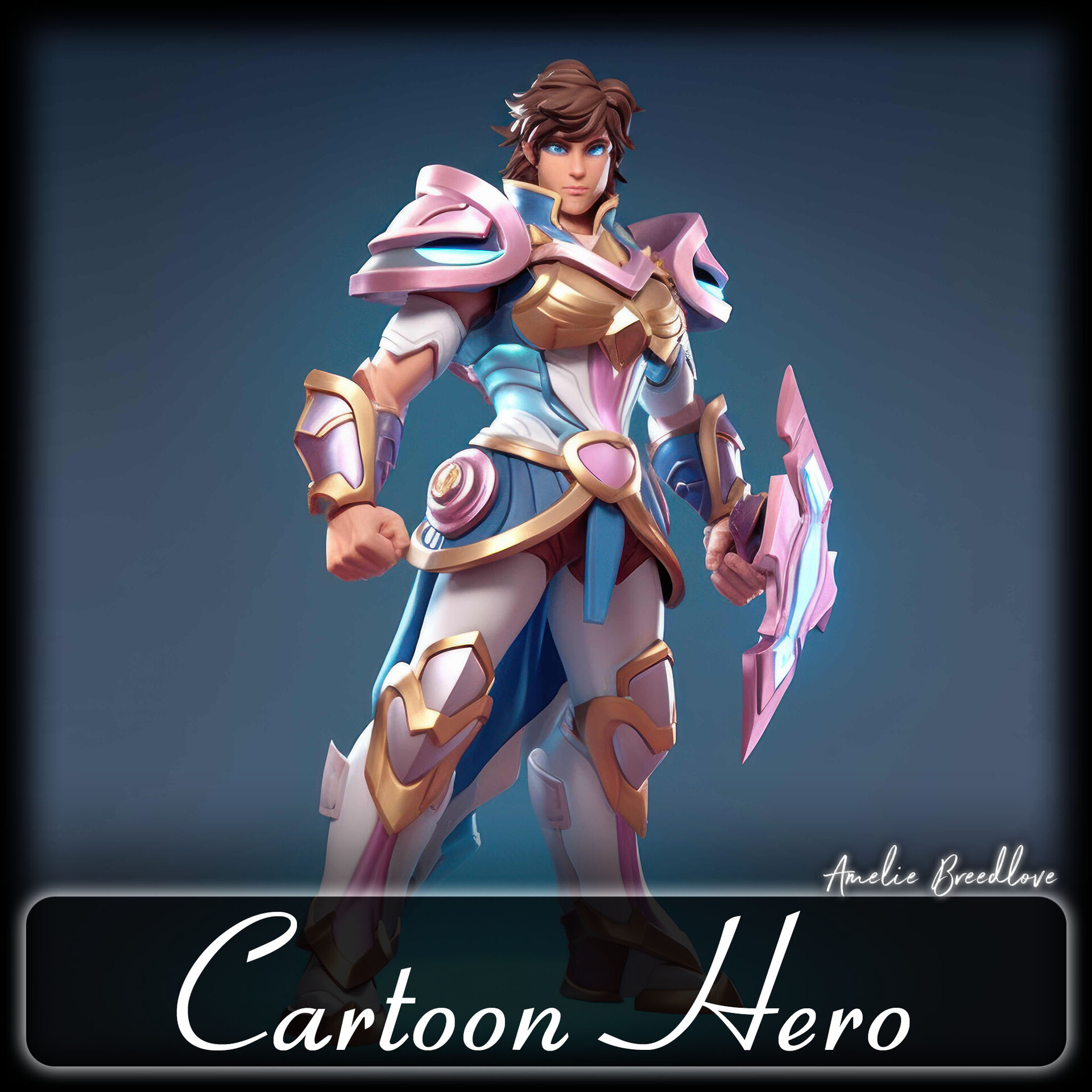 ArtStation - 200 Cartoon Hero Character (Full Body) Reference Pack | 4K | v.7