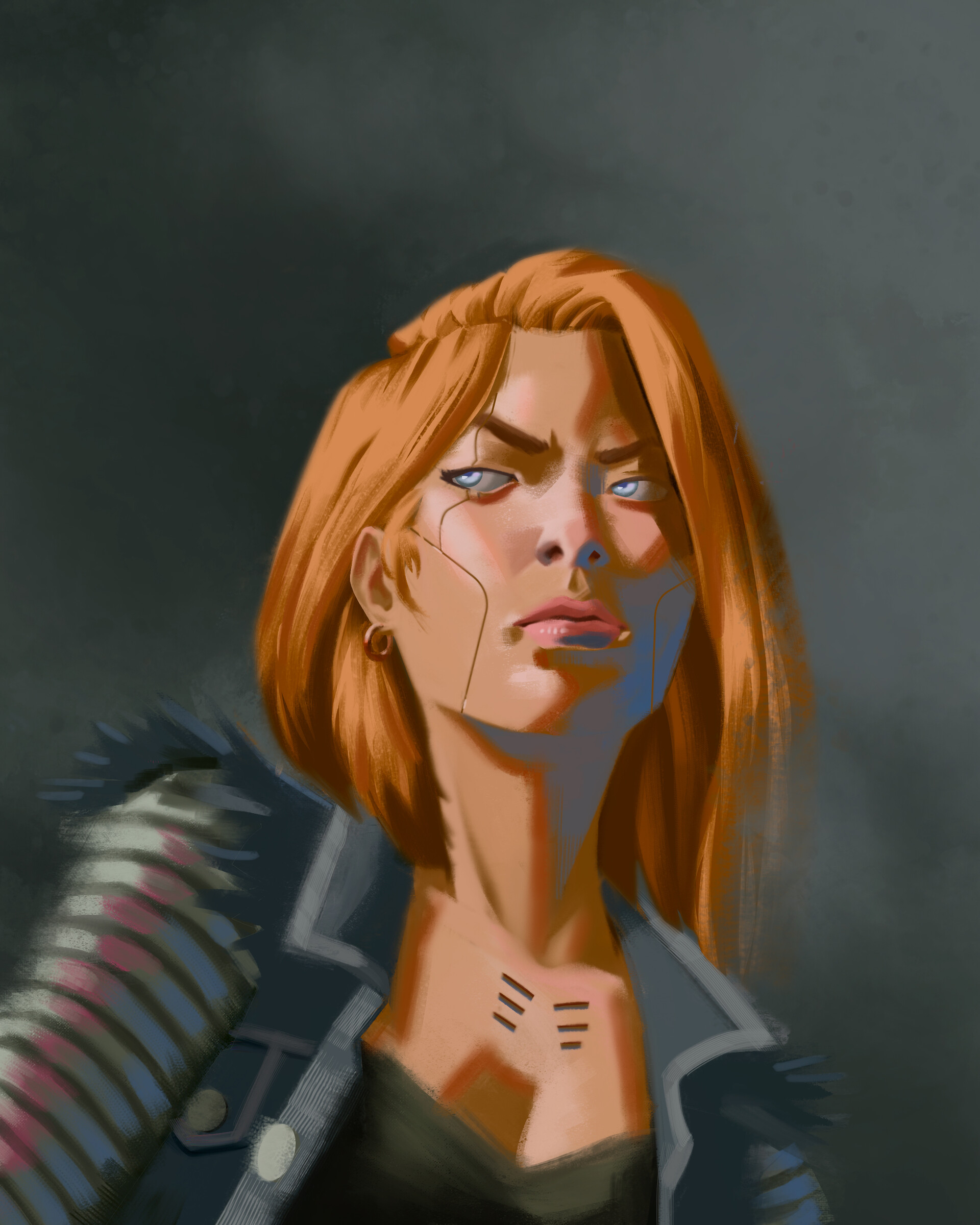 ArtStation - Android 18 Portrait