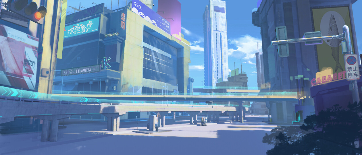 ArtStation - a two-dimensional scene