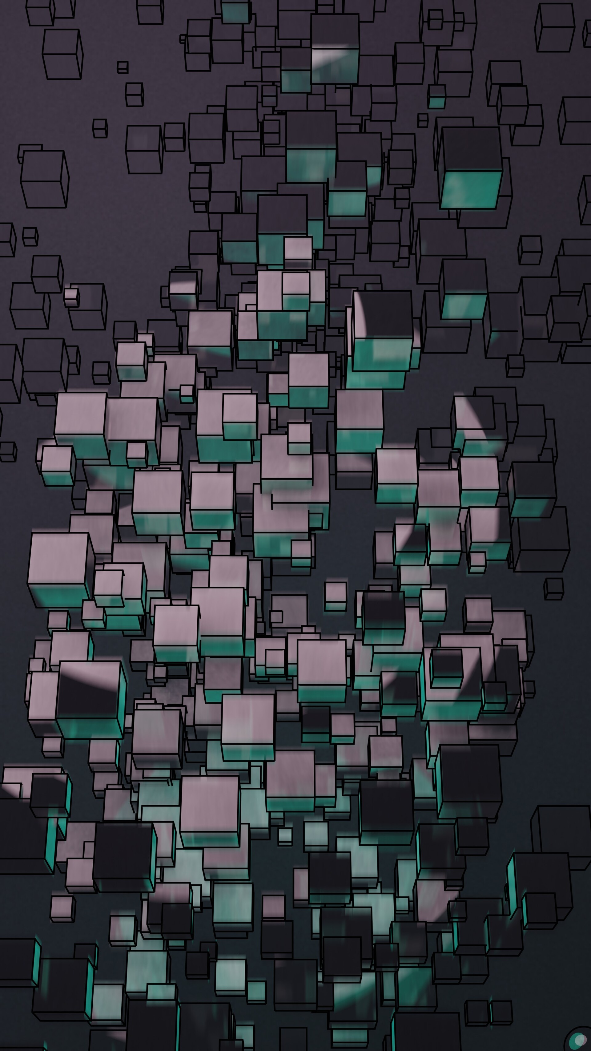 ArtStation - Cube Particles Graphic #2