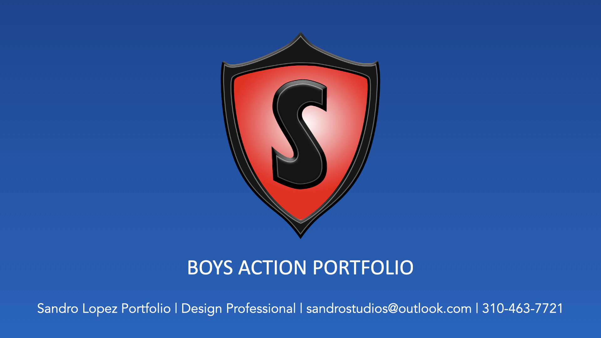 ArtStation - Boys Action Portfolio