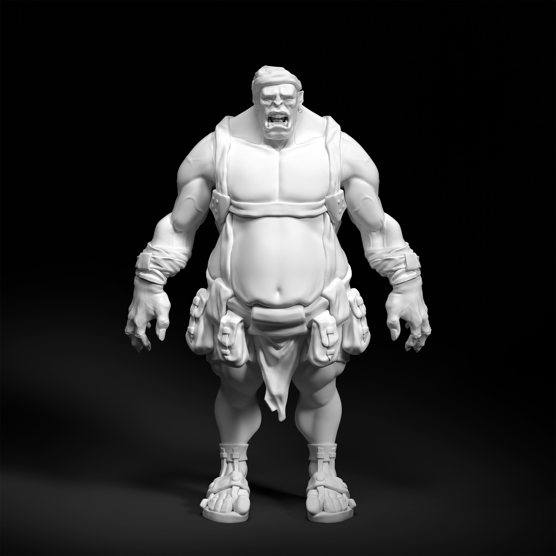 ArtStation - Orc Sculpt