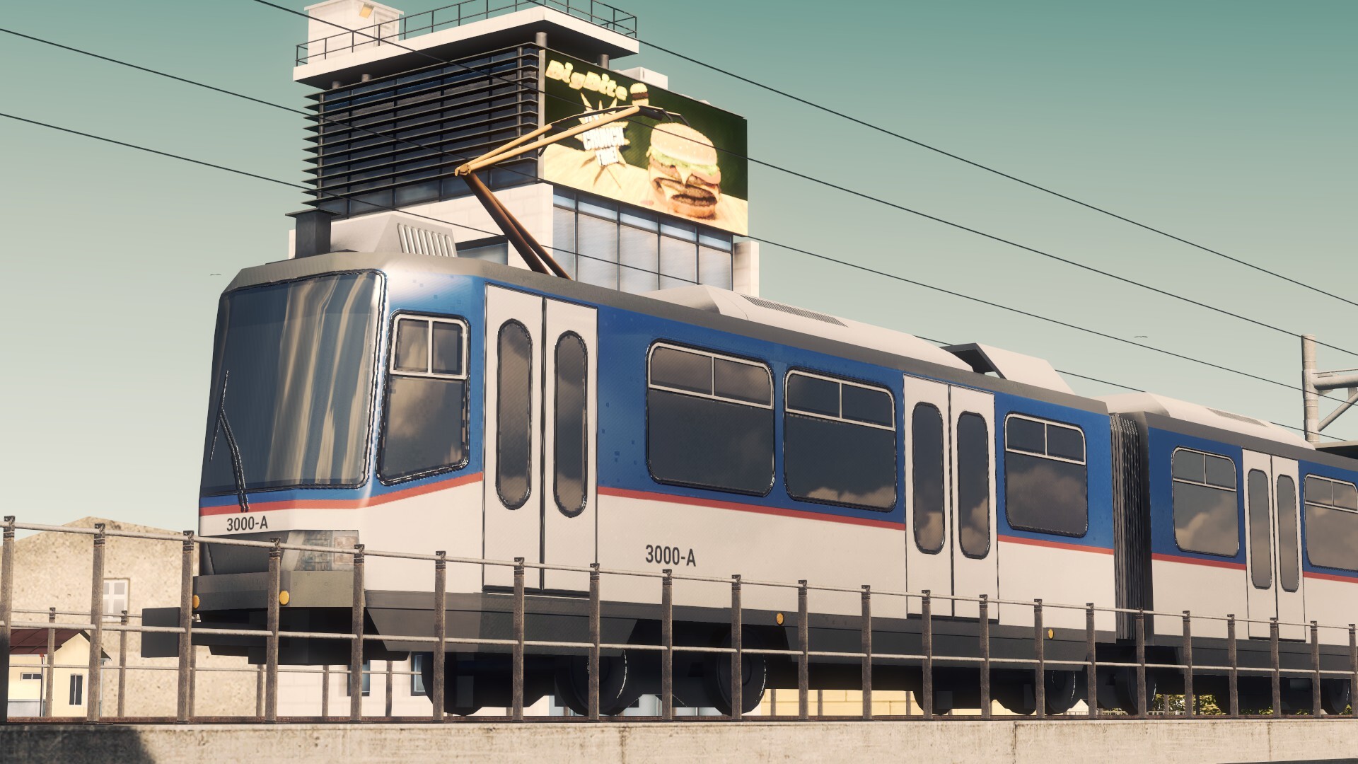 ArtStation - MRT 3000 Class LRV custom asset | Cities Skylines