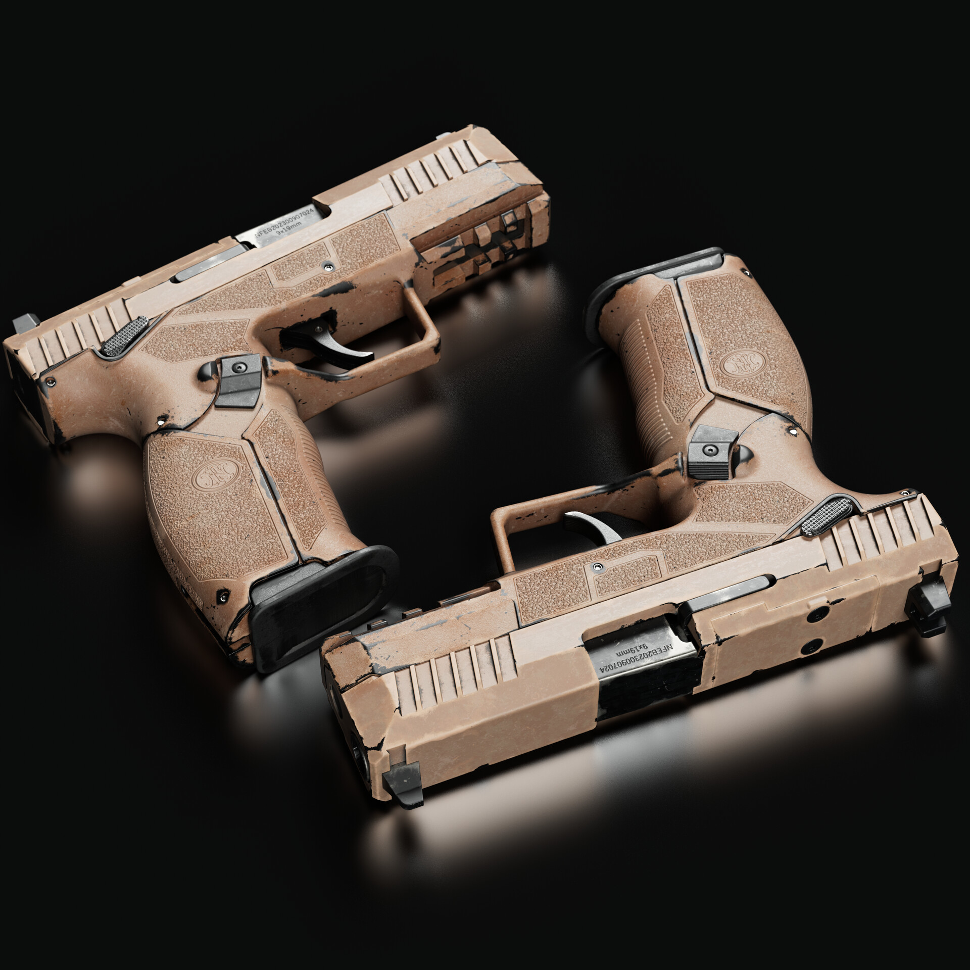 ArtStation - FN Hiper pistol