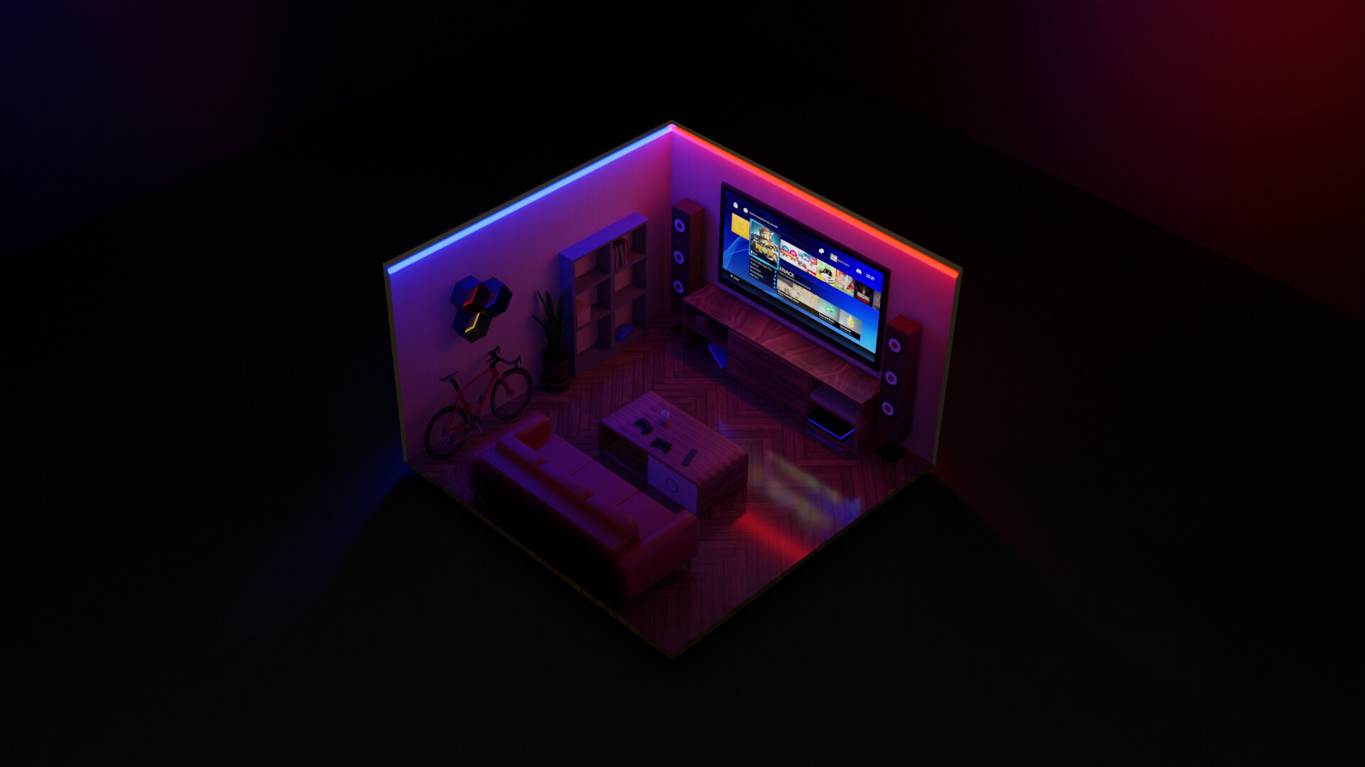 ArtStation - chill room