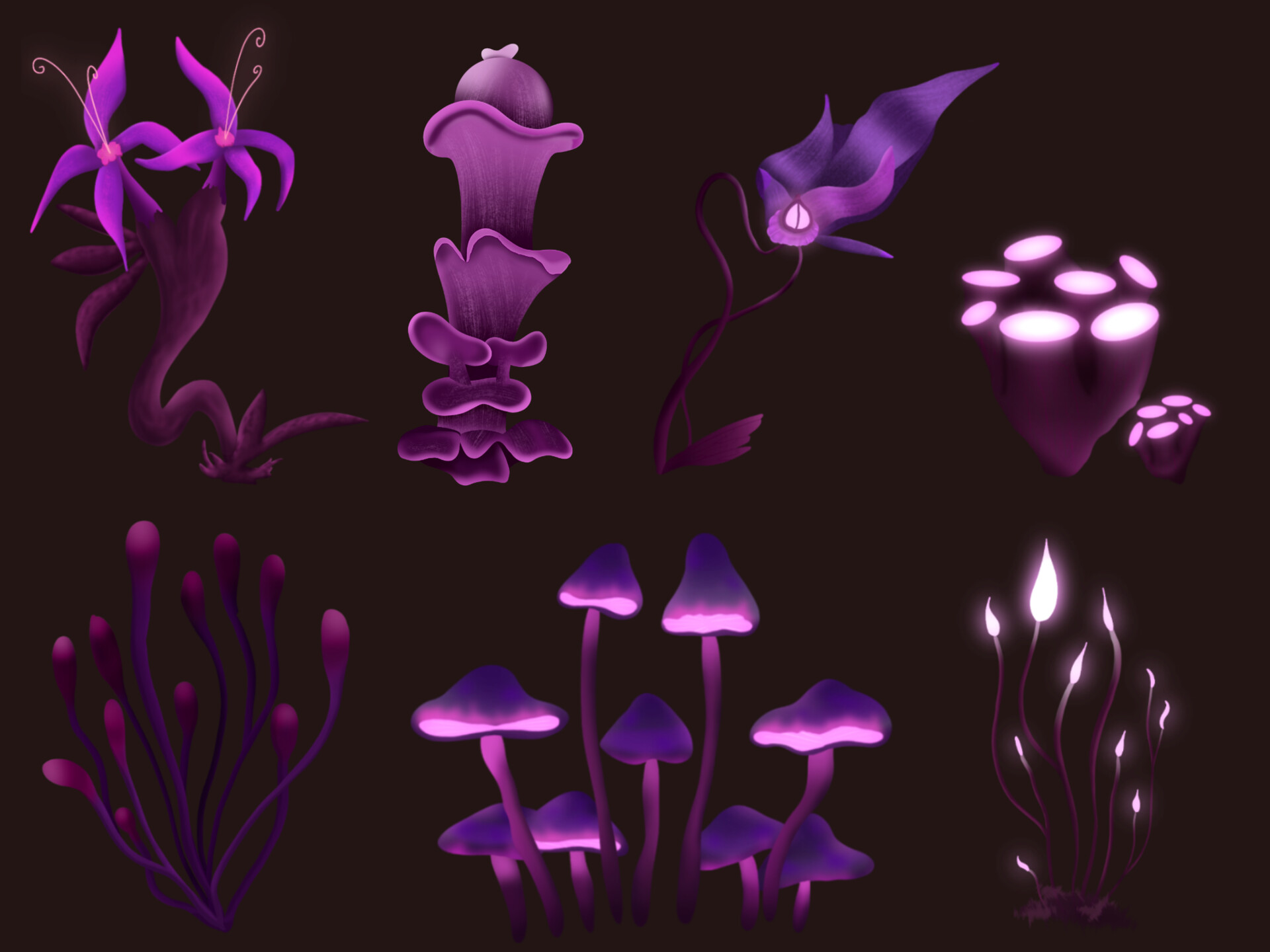 ArtStation - Magic Plants