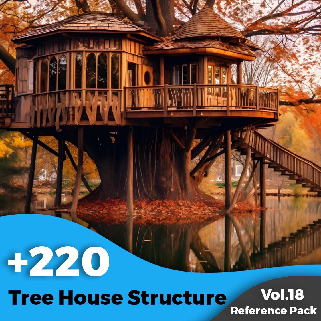 Tika Concept - +220 Tree House Structure Reference Images (4k) | Vol_18