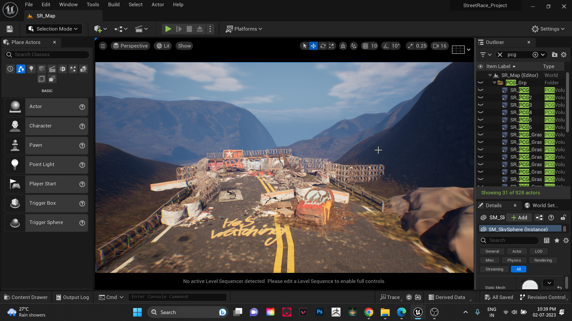 Vivek Tomar - UE5 Street Environment