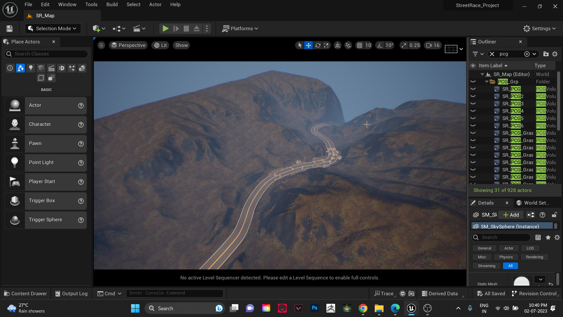 Vivek Tomar - UE5 Street Environment