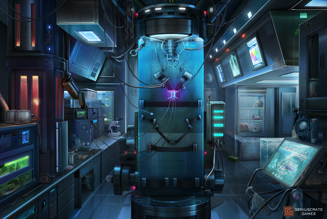 ArtStation - Lab-Hidden Object Game Art.