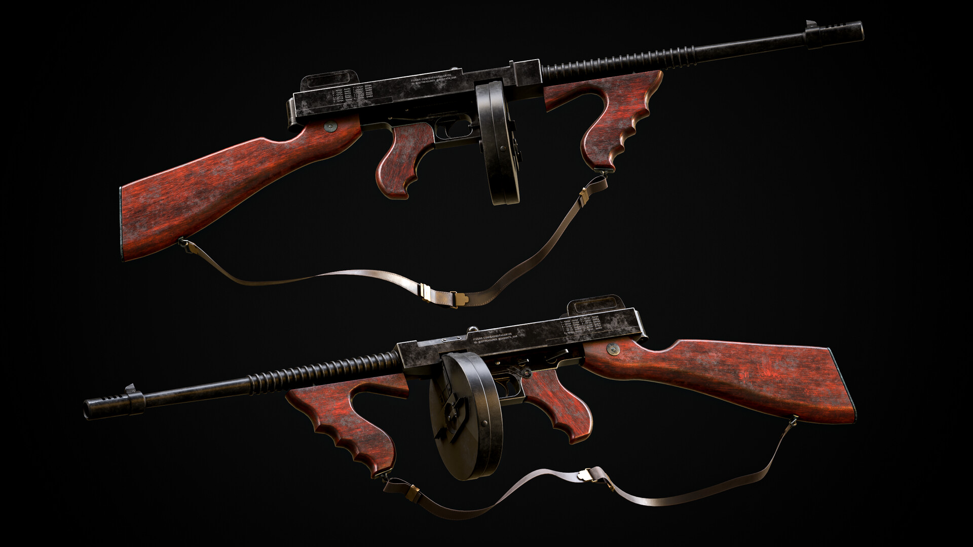 ArtStation - Tommy Gun