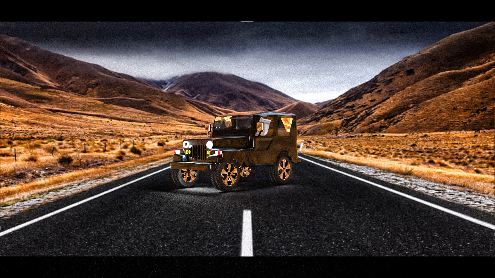 fantom clix - thar car 3d design