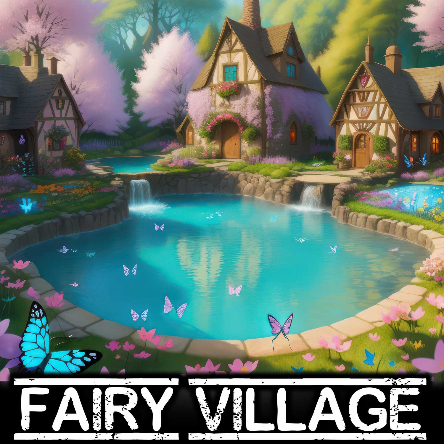 ArtStation - 350 Fairy Village Images Reference Pack - 4K Resolution - V.01