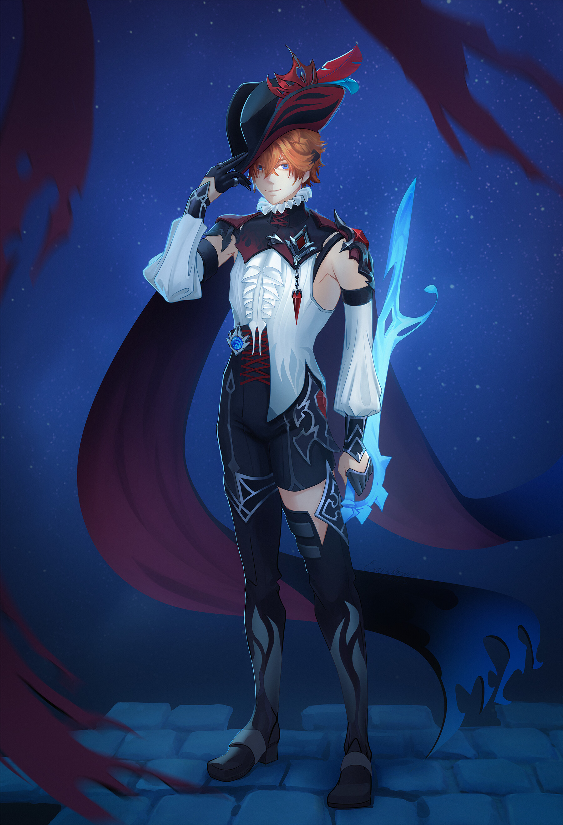 ArtStation - Skin for Tartaglia