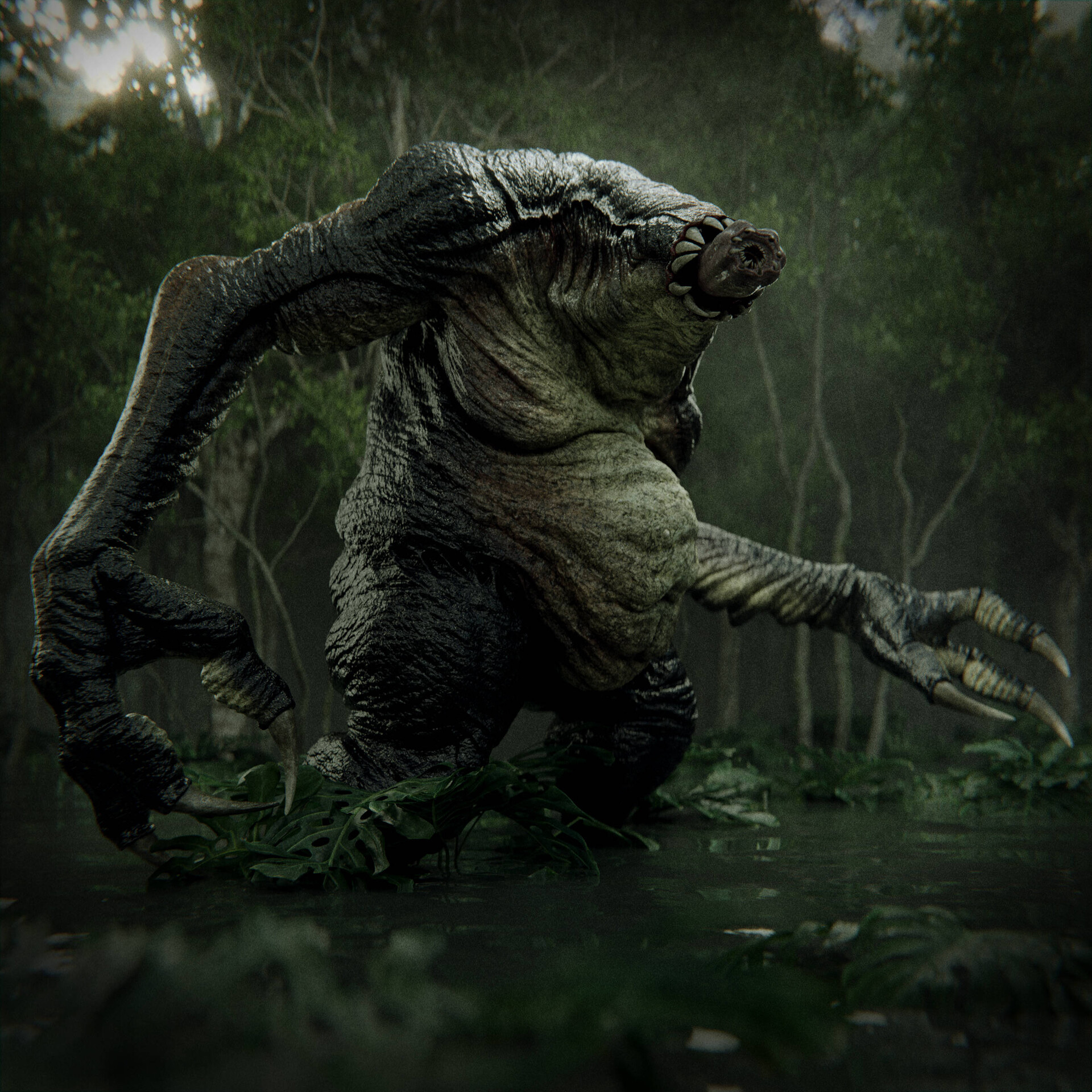 ArtStation - Leech Man