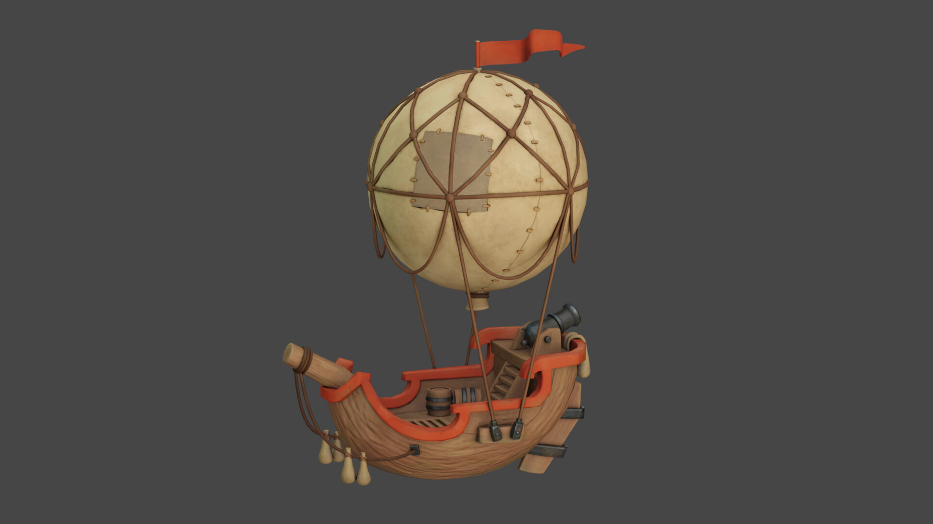 ArtStation - Stylized Ship