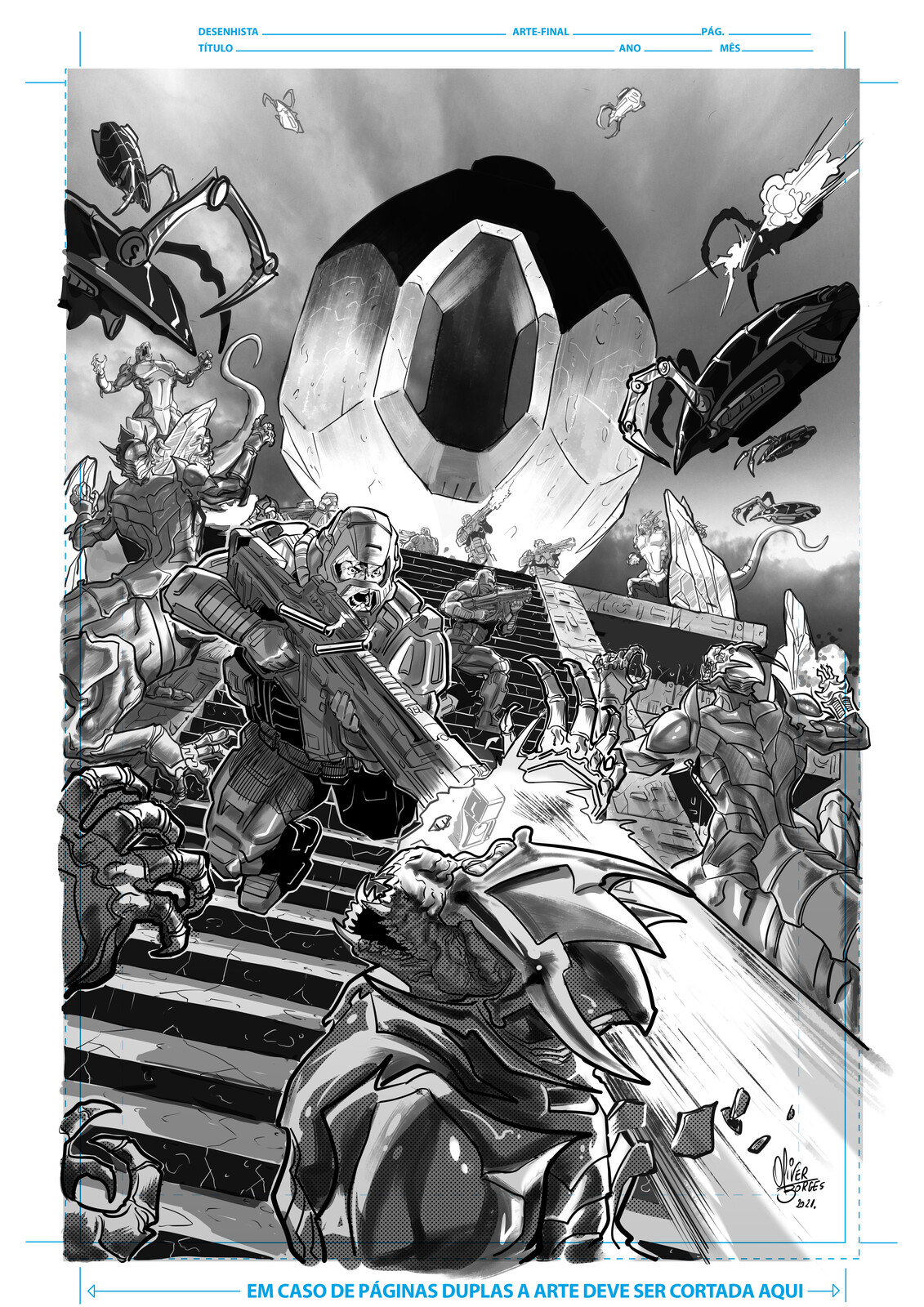 Oliver Borges - Iron Hearts - Cover art.