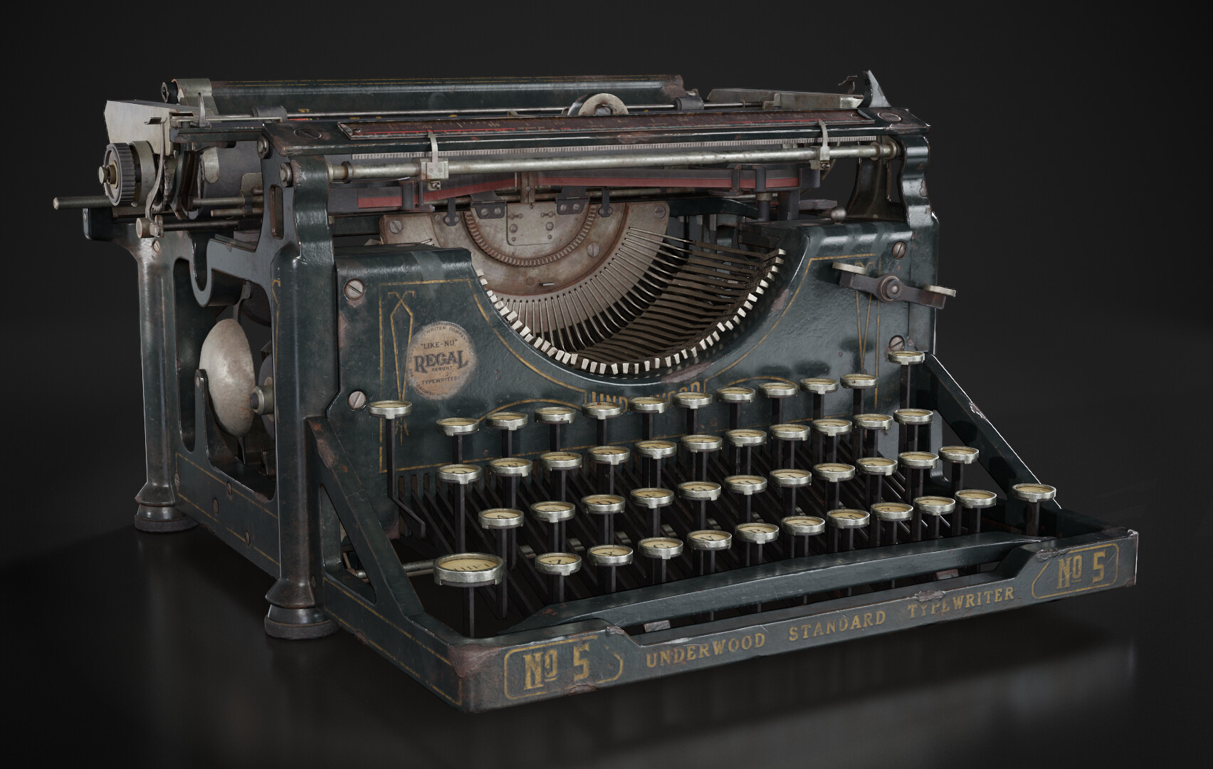 ArtStation - Antique Typewriter