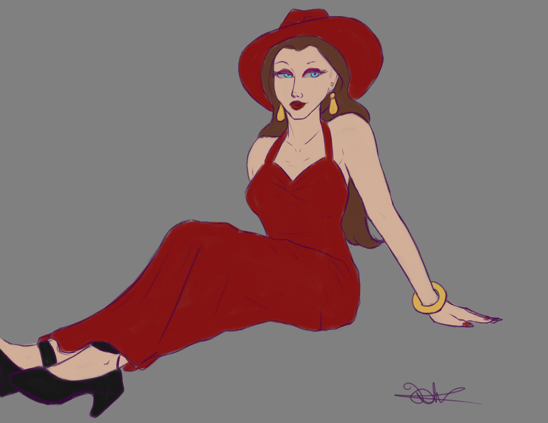 ArtStation - Pauline Sketch