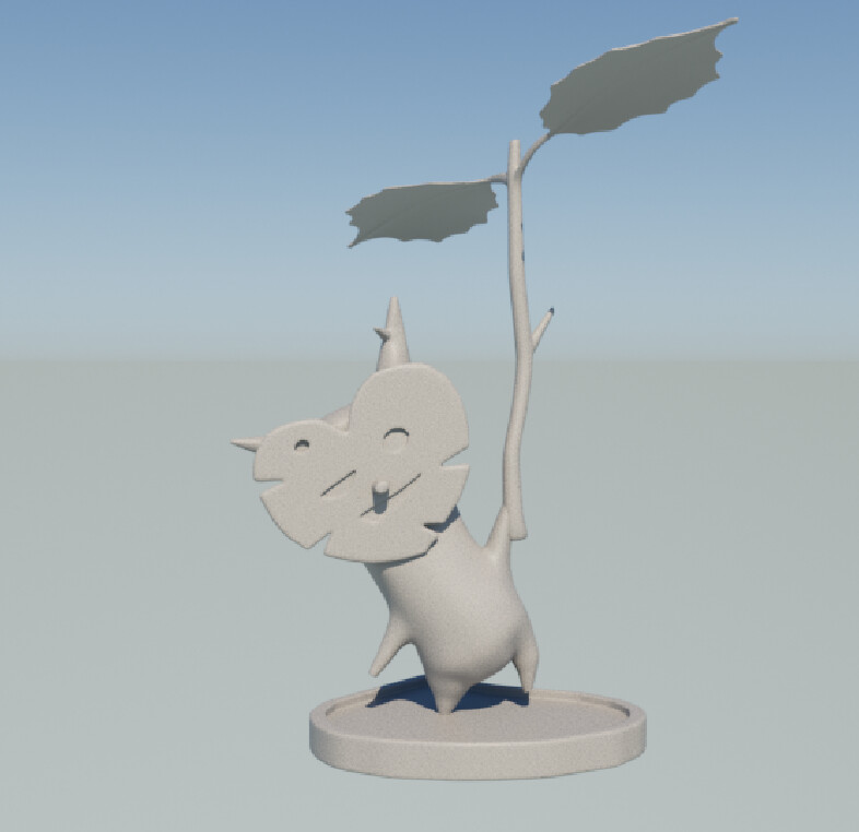 ArtStation - 3D Legend of Zelda Korok characters model