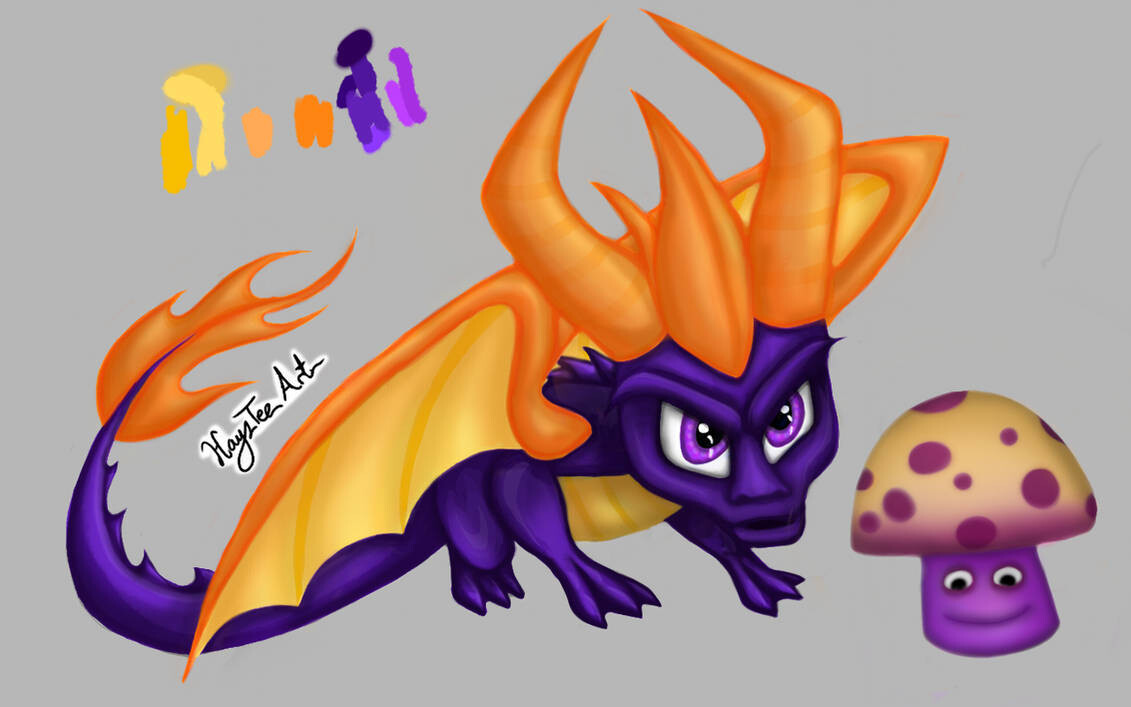 ArtStation - Spyro Fanart (in my own style)