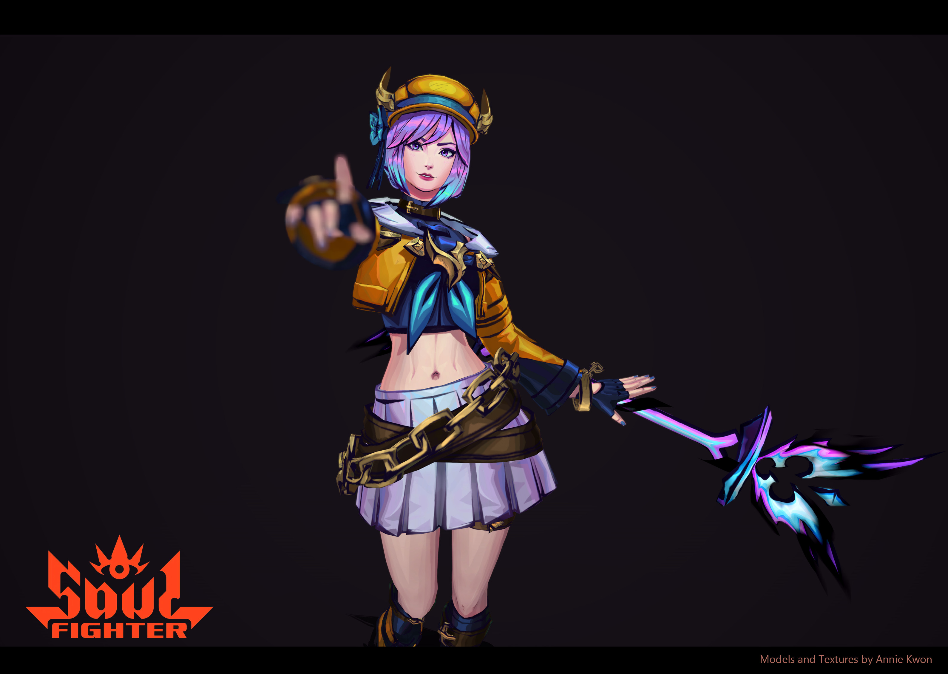 Annie Kwon - Soul Fighter Lux Character Model
