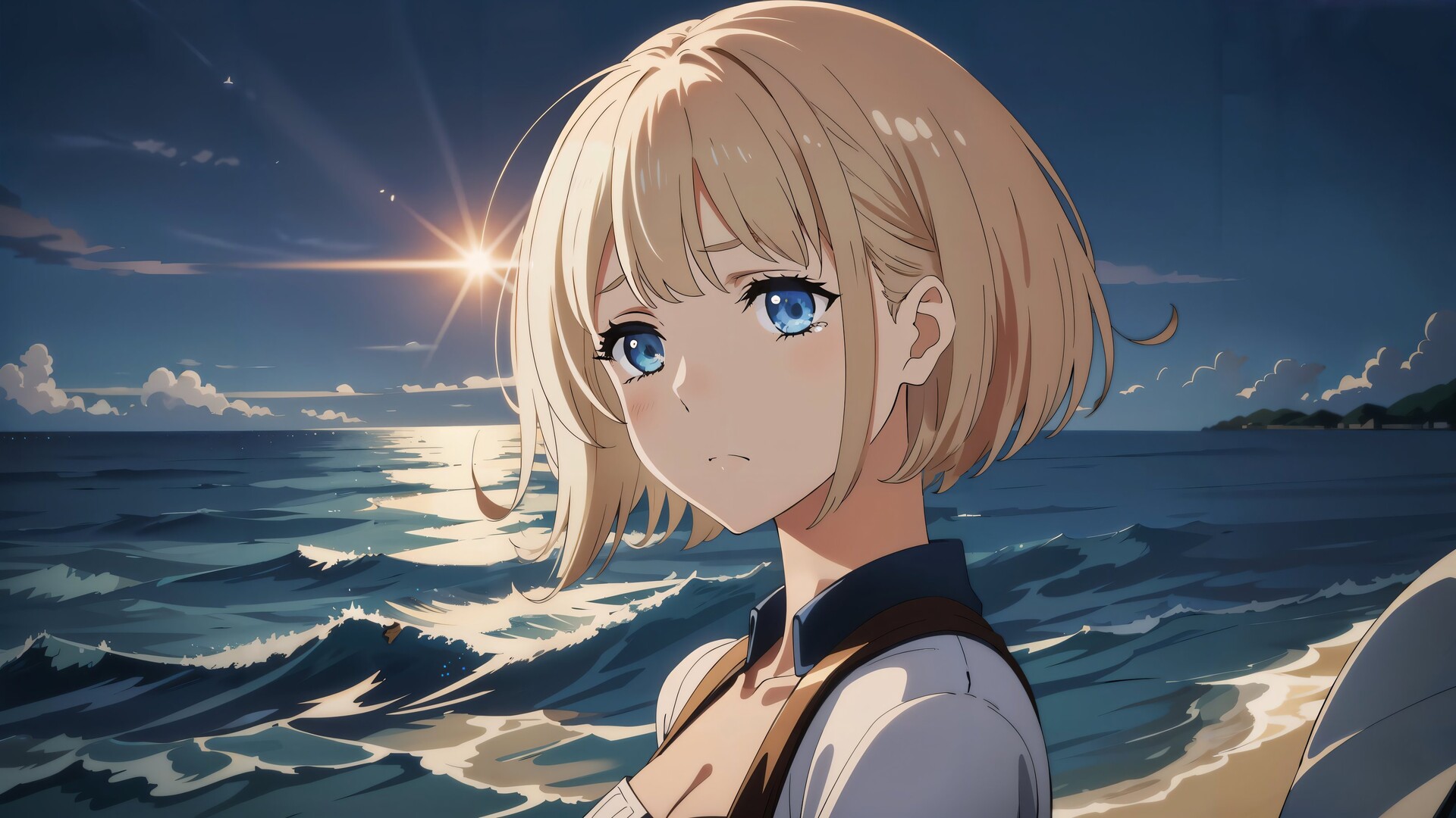 ArtStation - Why does the sea rush the shore?