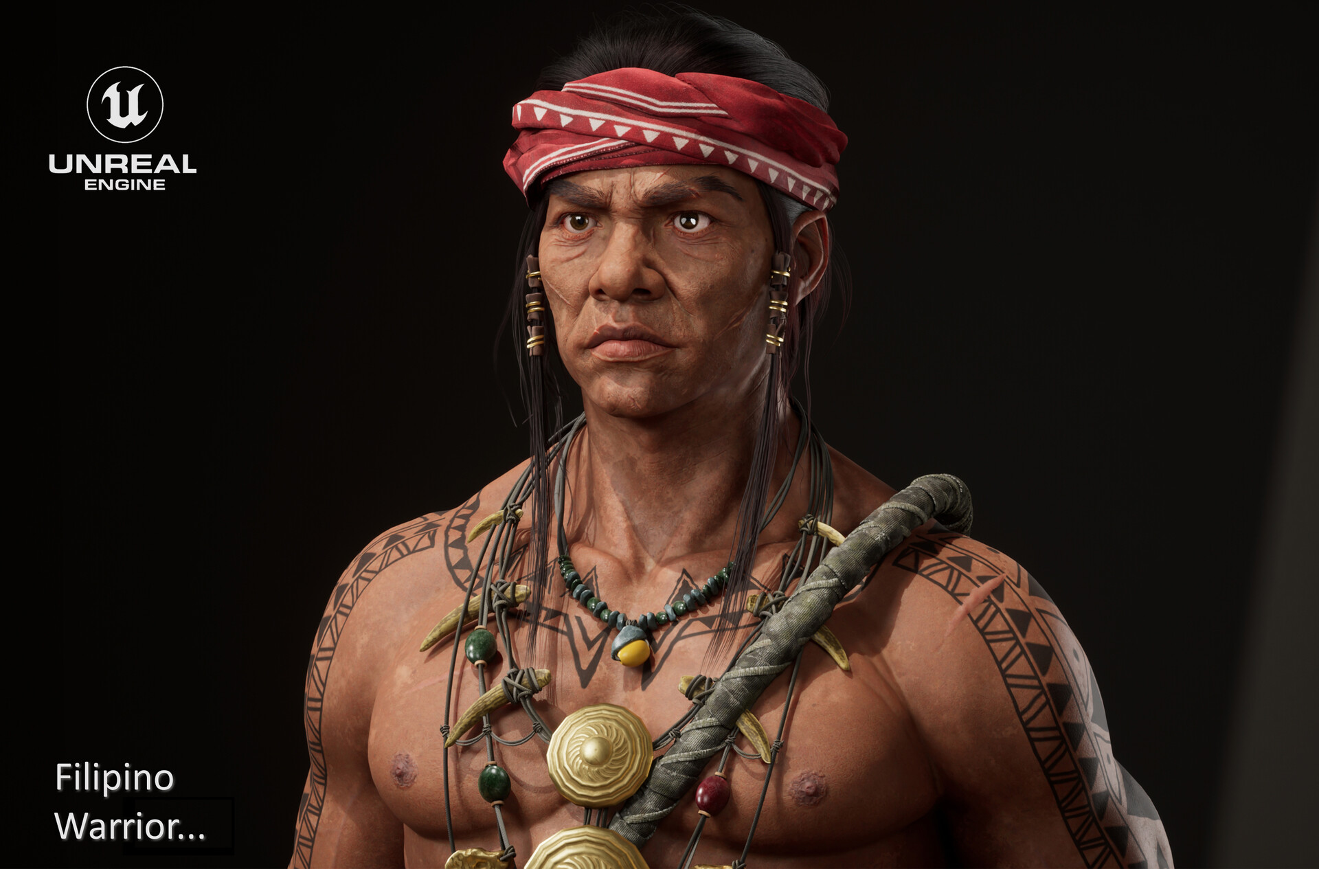 ArtStation - Filipino Warrior