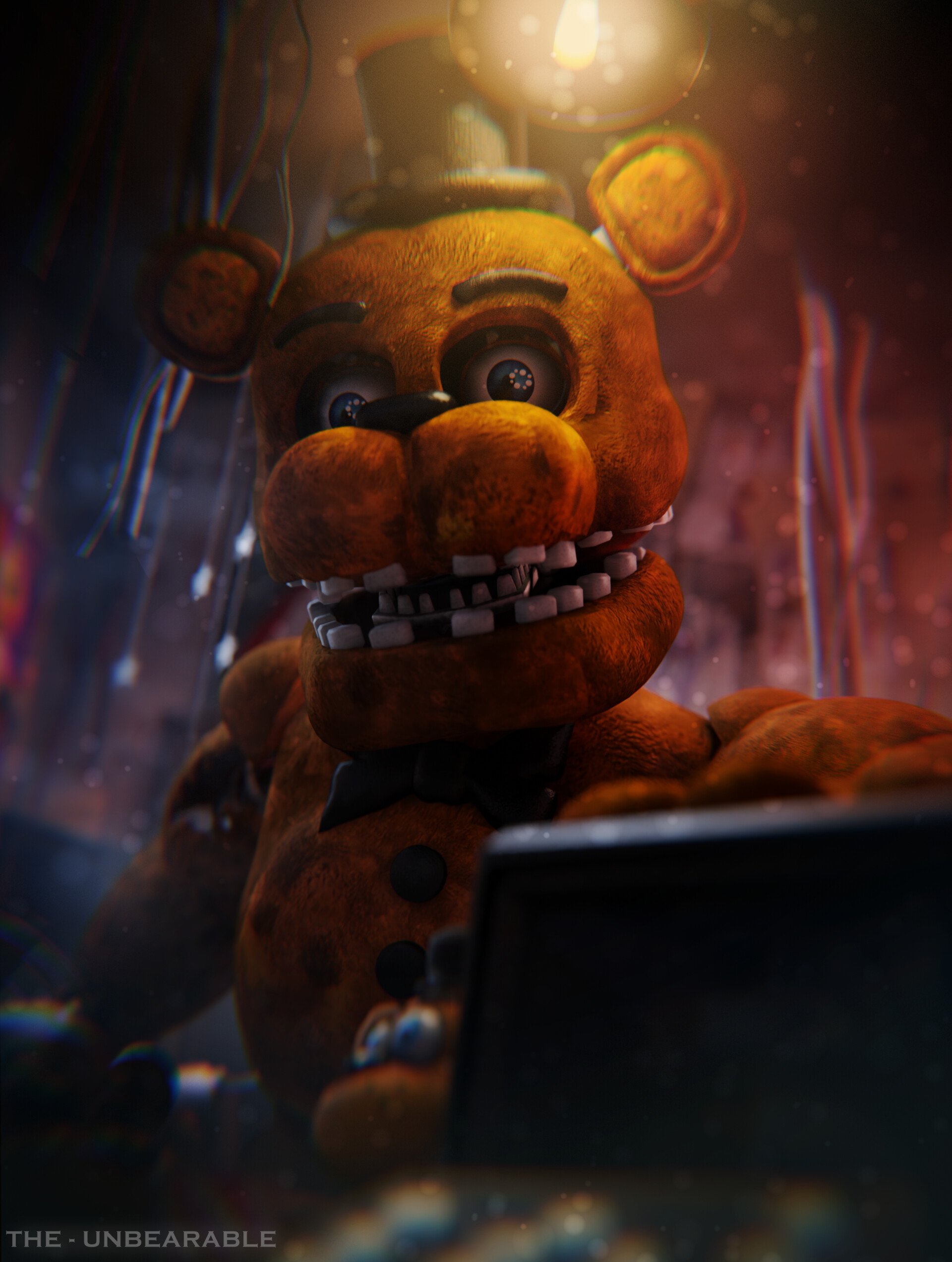 Golden Freddy Fazbear Poster