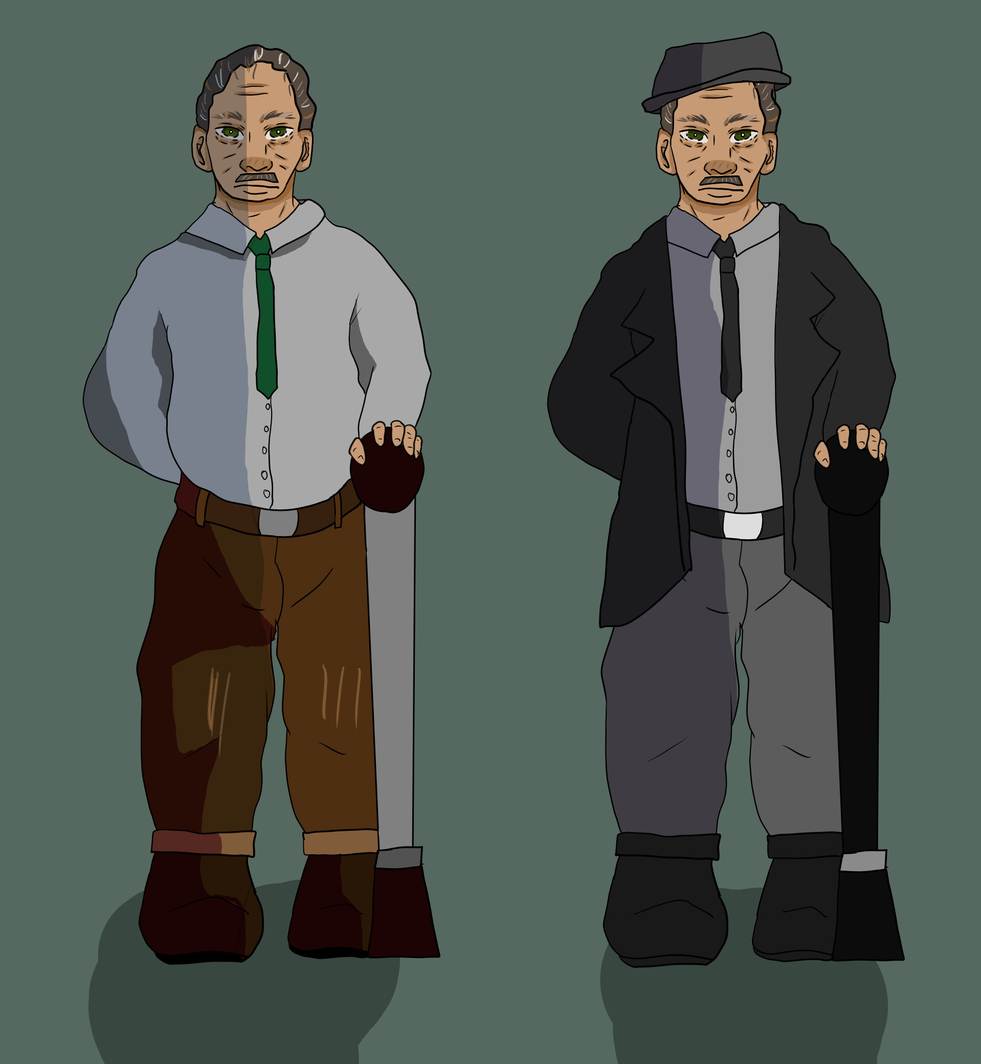 ArtStation - suit man he likes suits