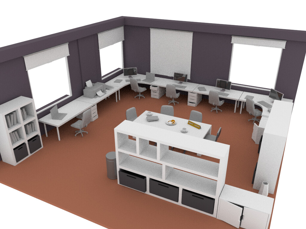 ArtStation - Office Room (on progress)