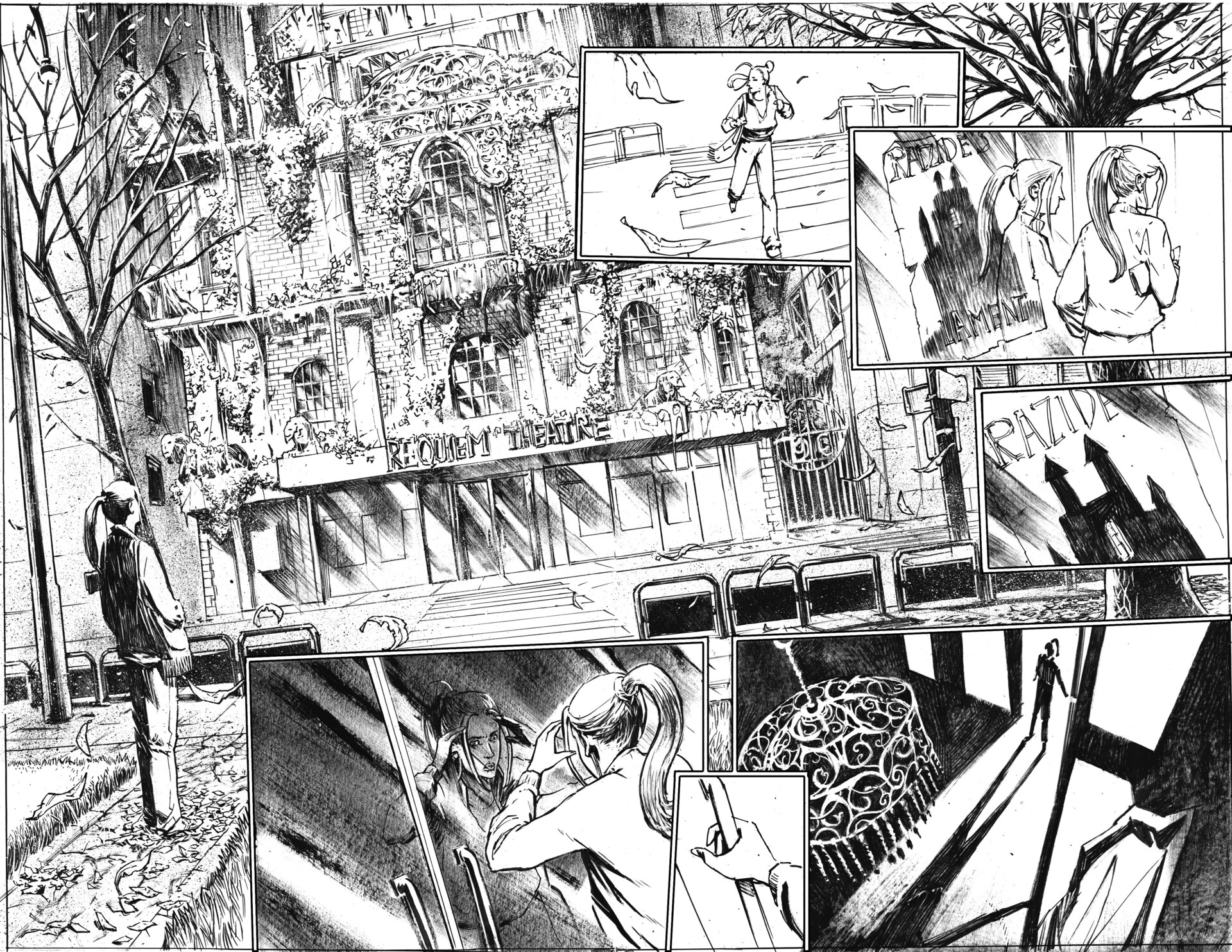 ArtStation - "LAMENTATION" comics series