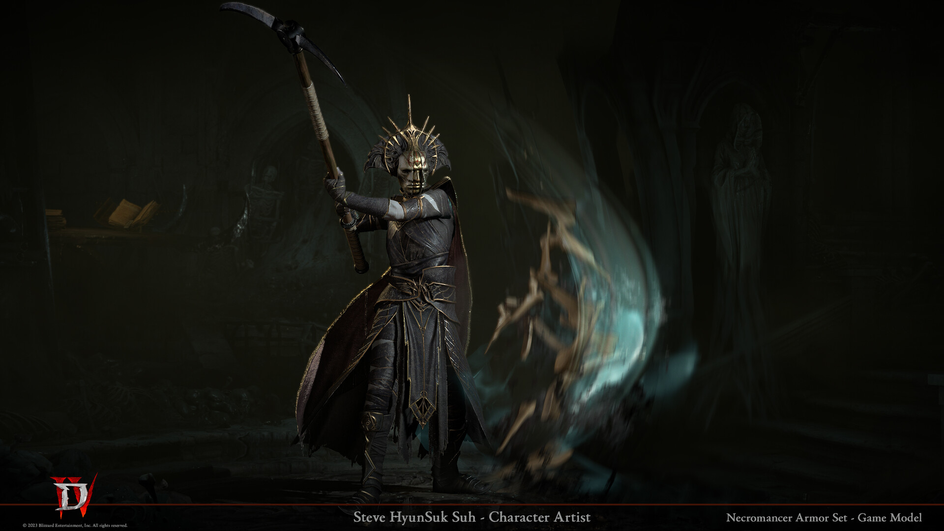 Steve HyunSuk Suh - Diablo IV - Necro Armor set