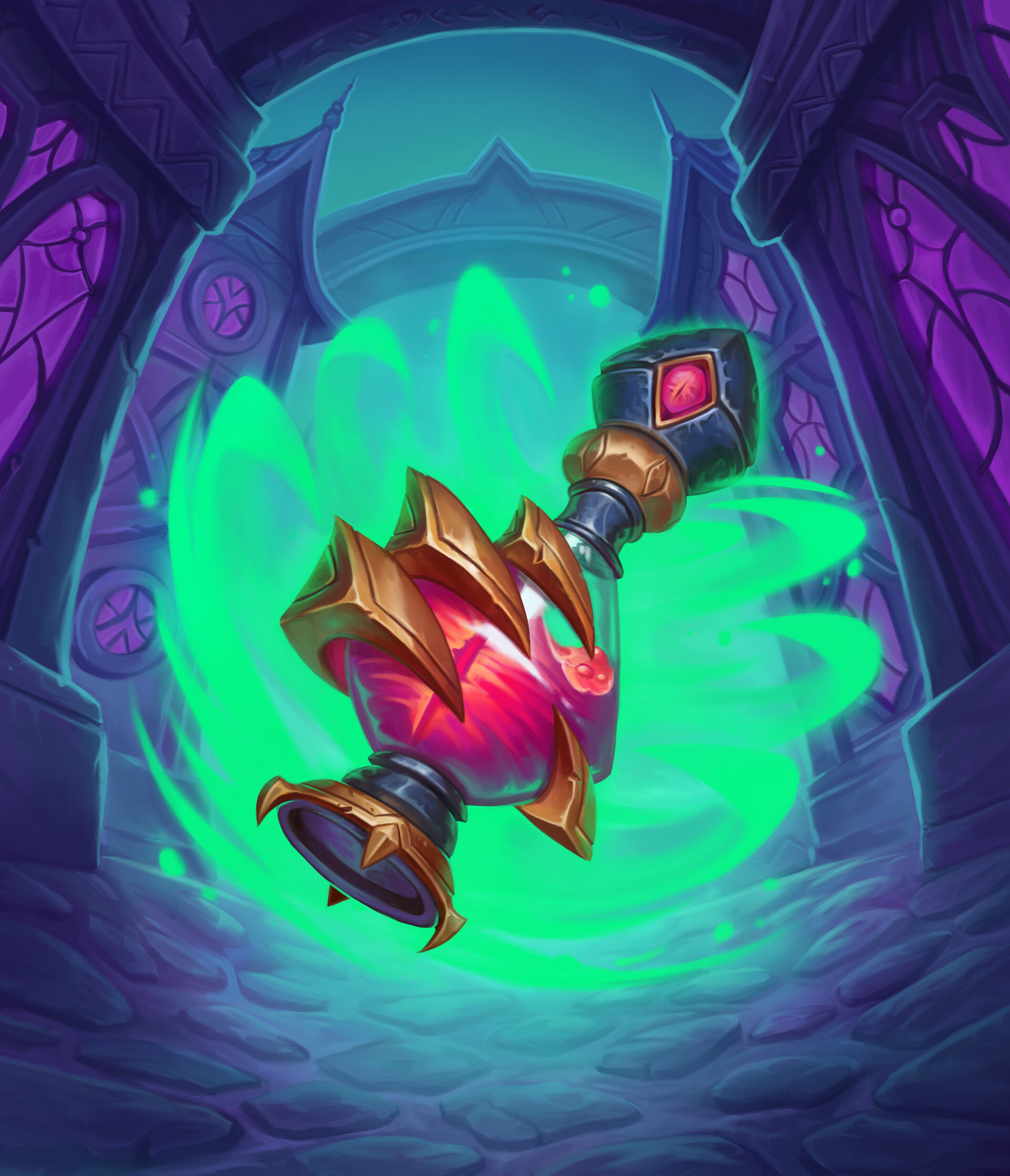 ArtStation - Demon Fury (Hearthstone Fan Art)