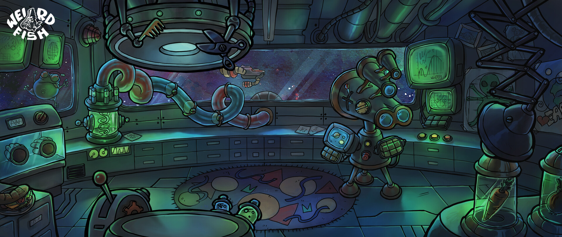 ArtStation - Character Menu Background