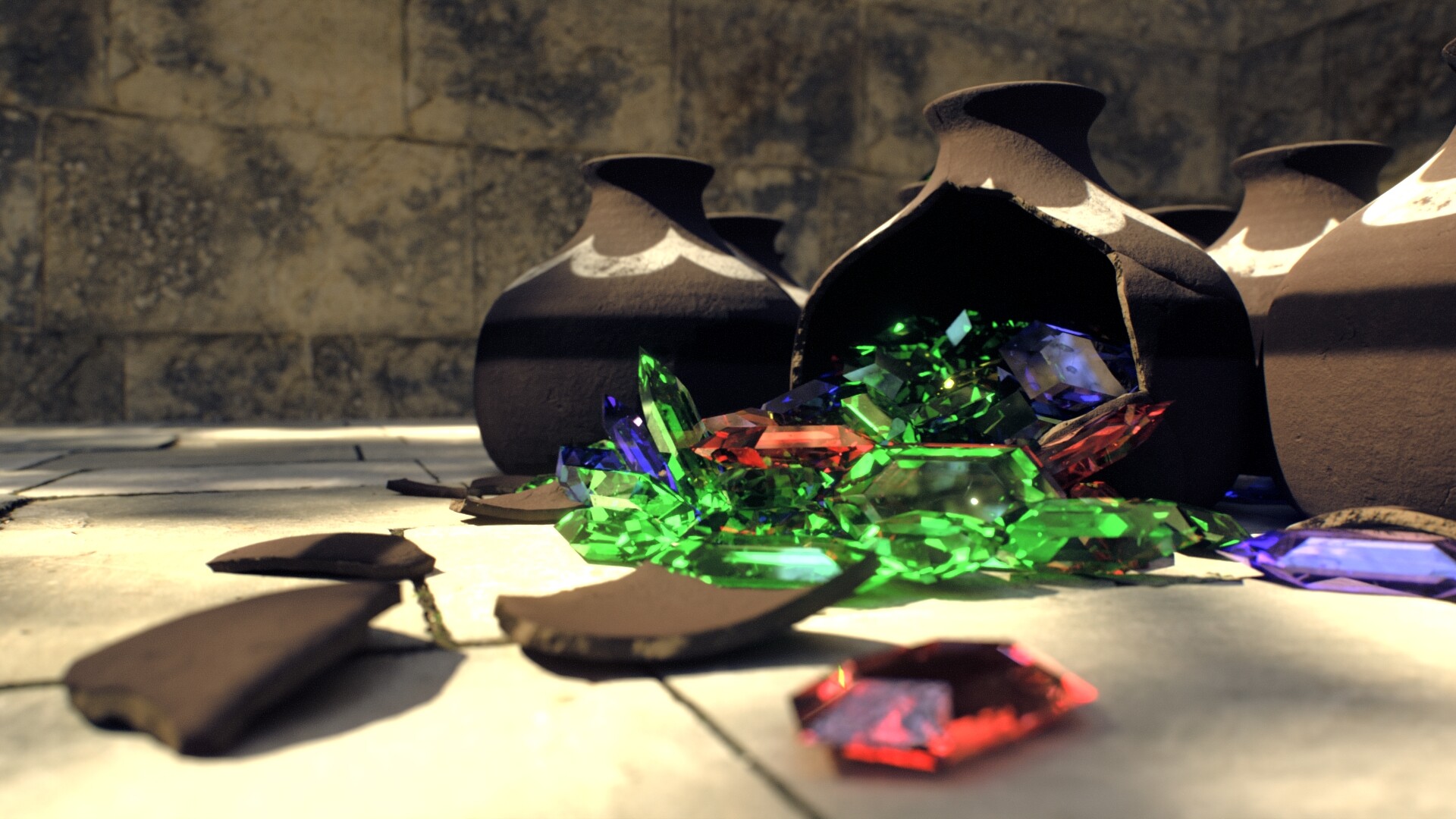 ArtStation - Rupee Pots series