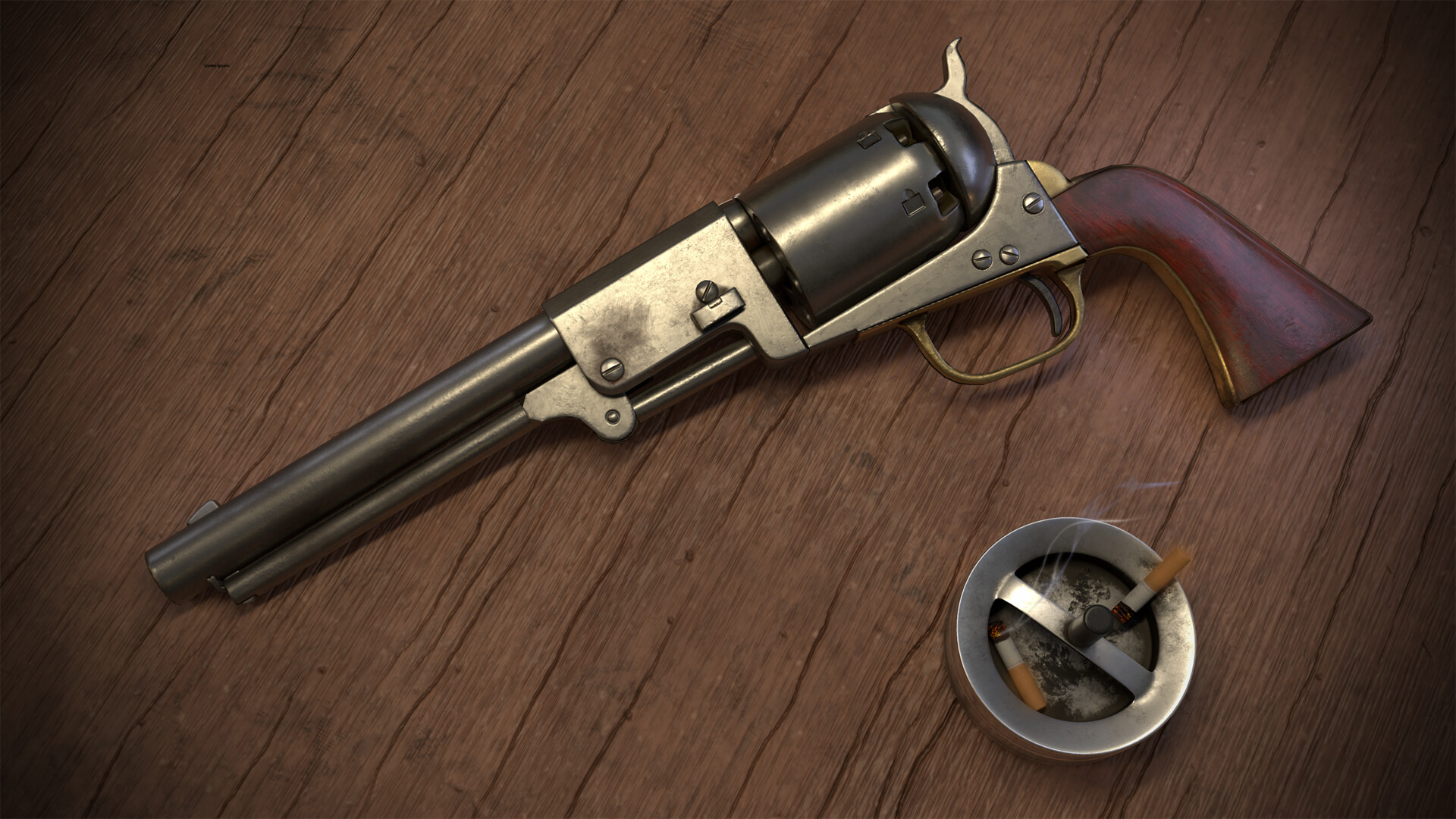 ArtStation - Colt Dragoon(game ready)