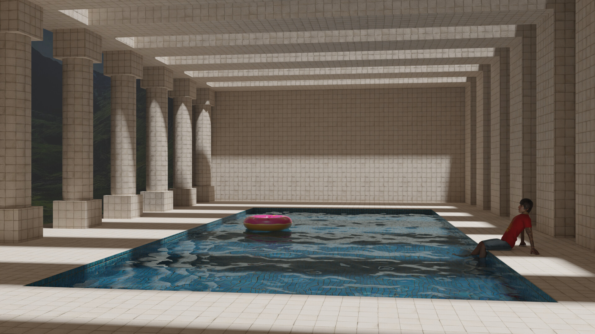 ArtStation - Pool Scene