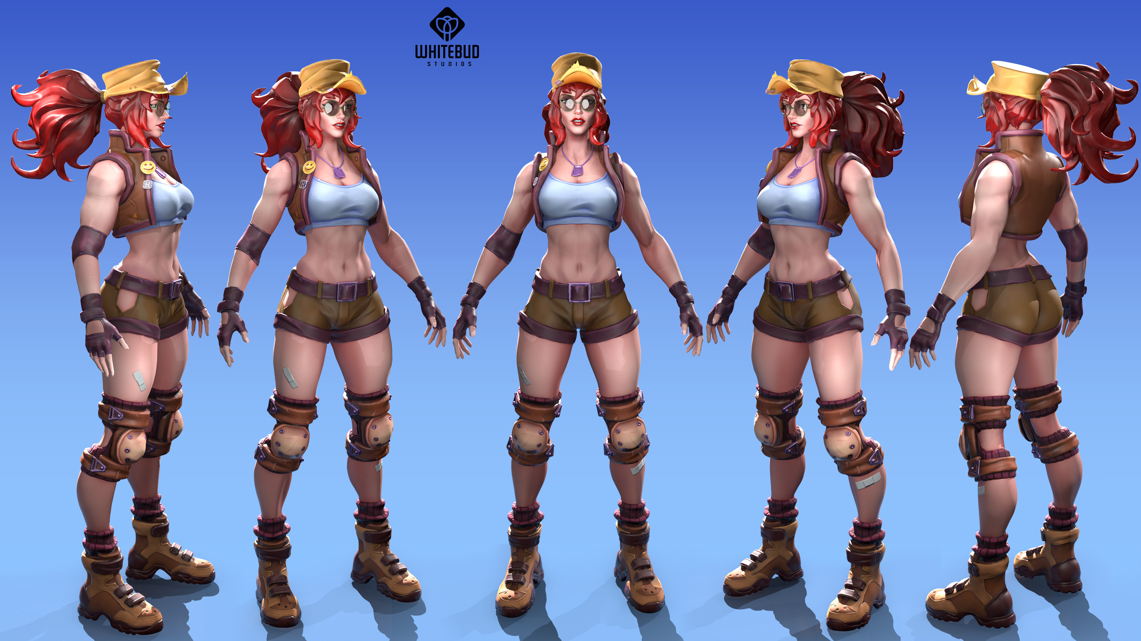 Whitebud Studios - Fiolina Germi - Metal Slug Fanart by Whitebud Studios