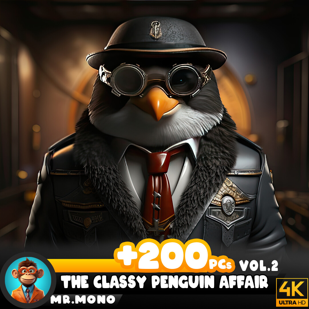 ArtStation - The Classy Penguin Affair Vol.1 | Reference Images