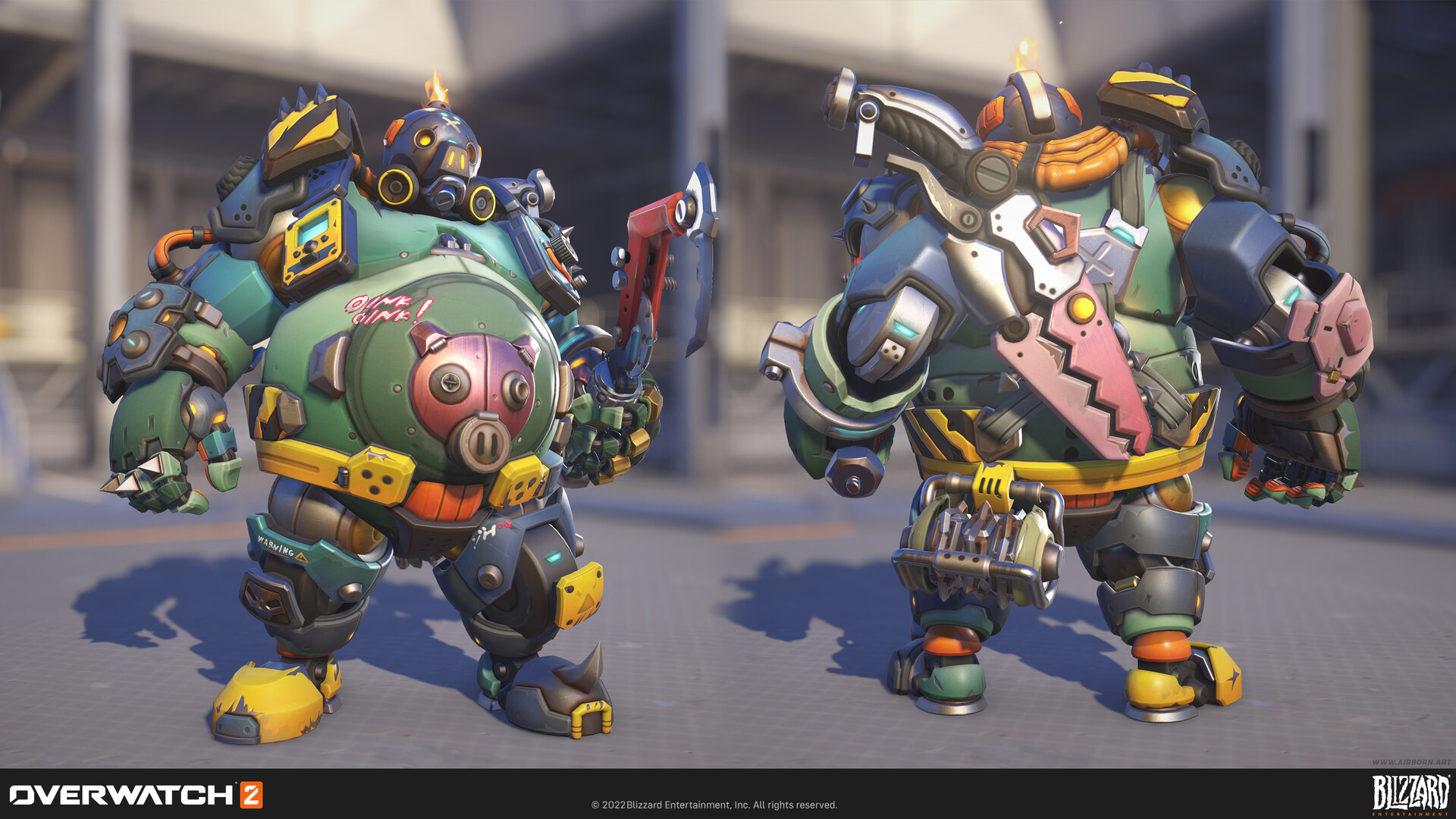 Erik Neubauer - Overwatch 2 - Roadhog Roadbot